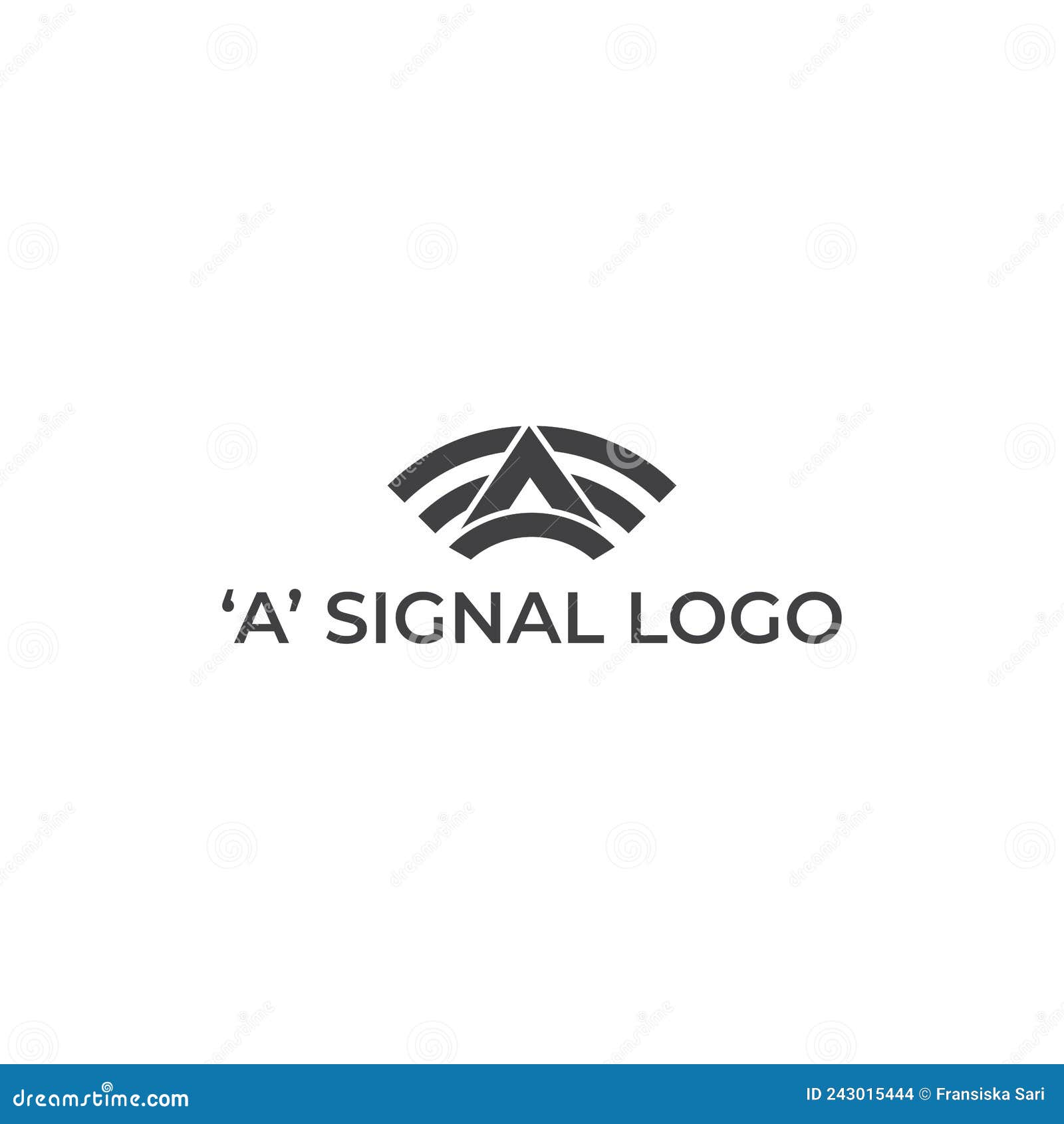 a SIGNAL LOGO stock vector. Illustration of communication - 243015444