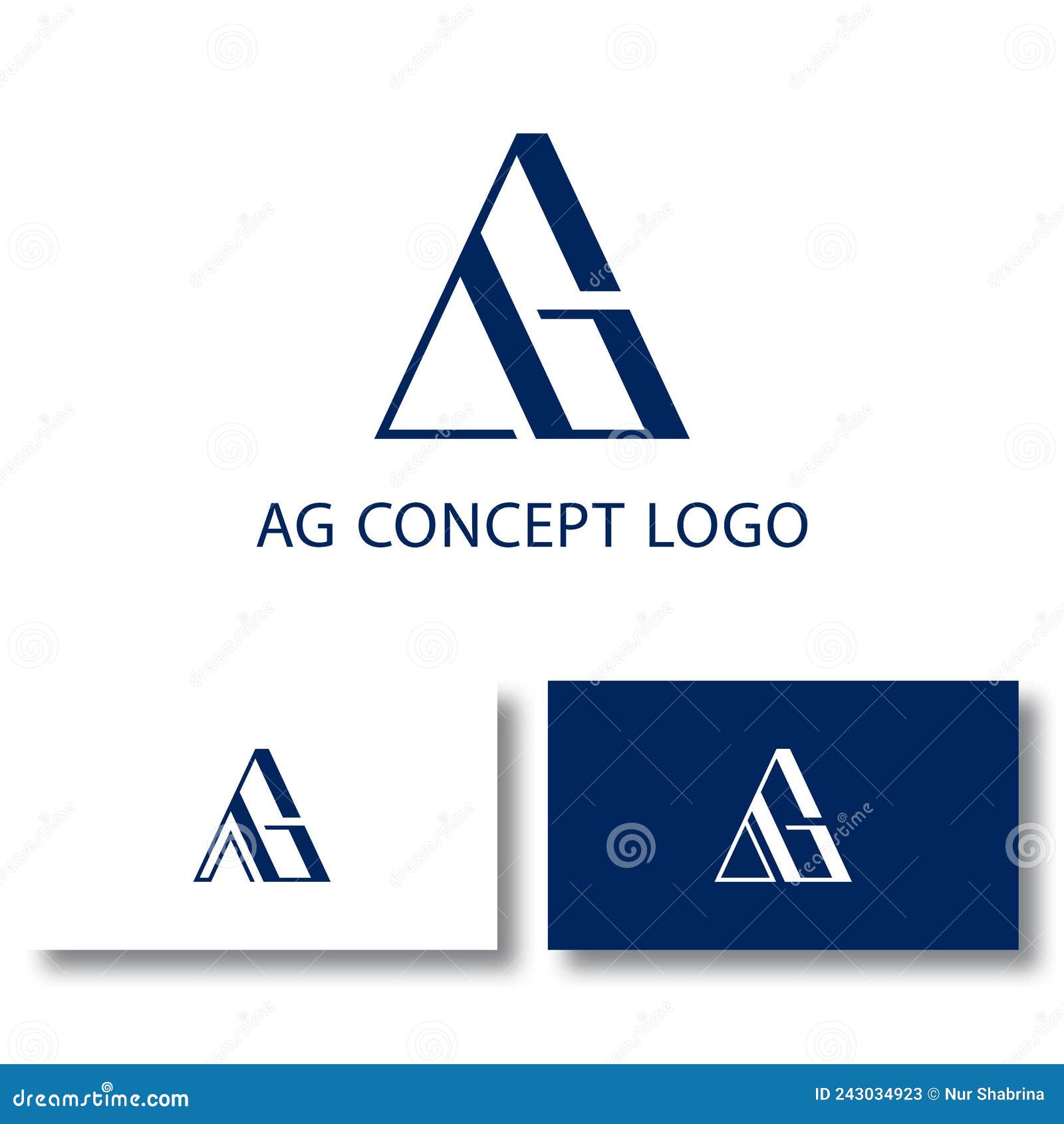 AG monogram stock vector. Illustration of design, drawn - 243034923