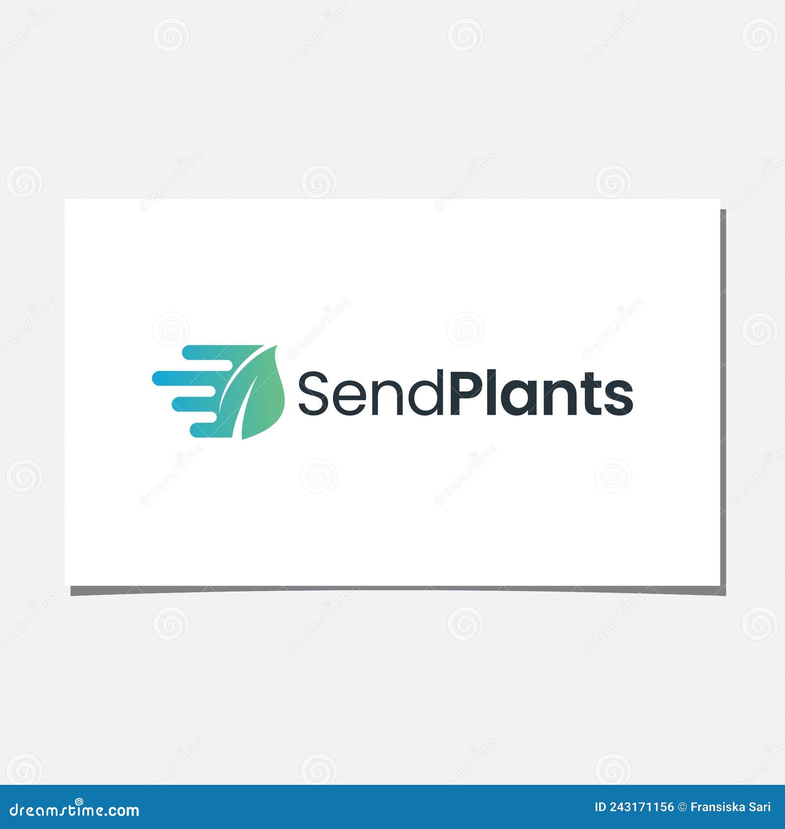 PLANT DELIVERY LOGO stock vector. Illustration of graphic - 243171156