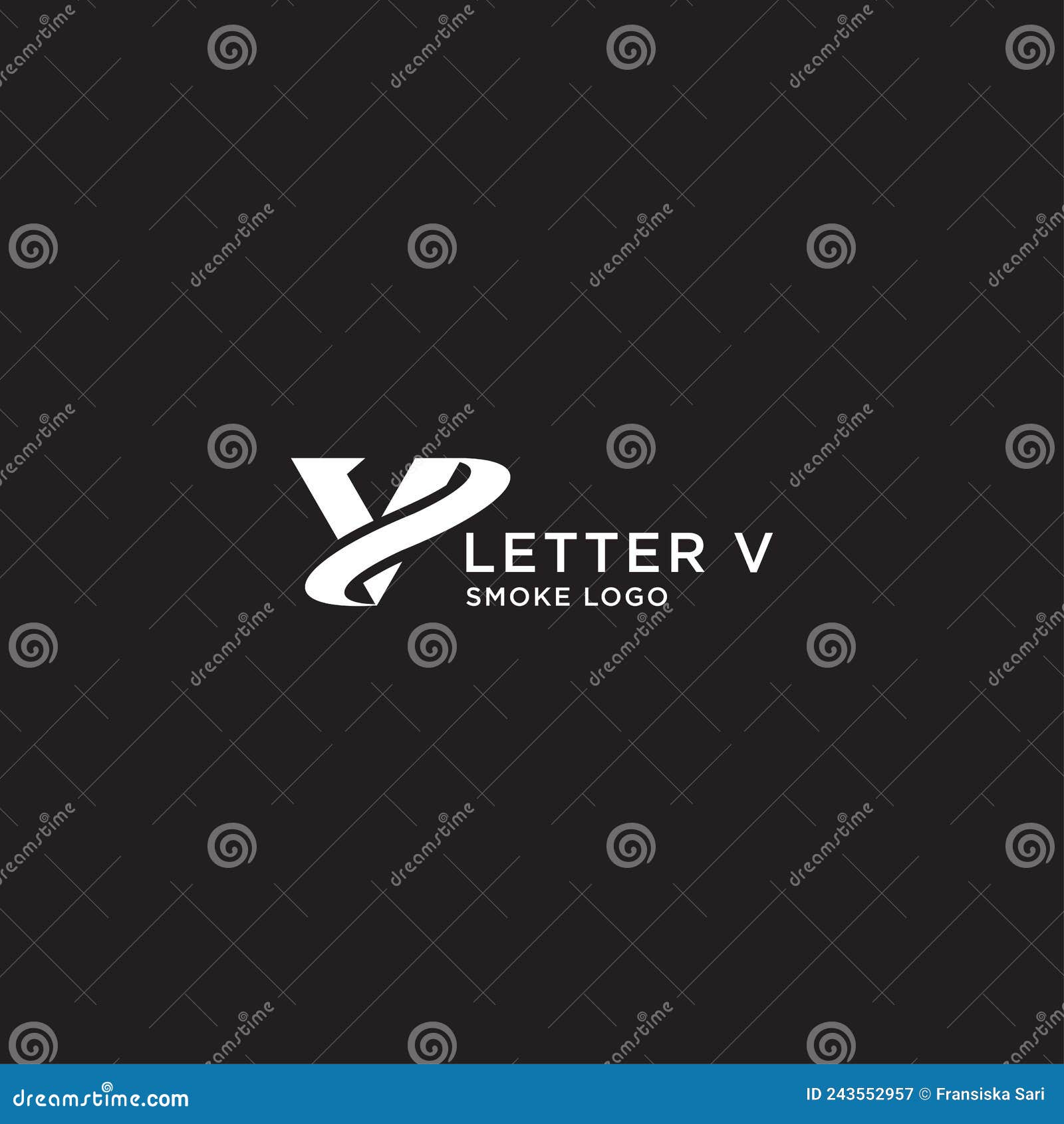 V FUMES LOGO stock vector. Illustration of vapor, abstract - 243552957