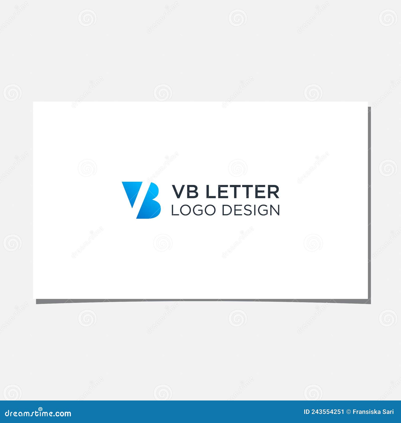 VB LOGO stock vector. Illustration of sign, concept - 243554251