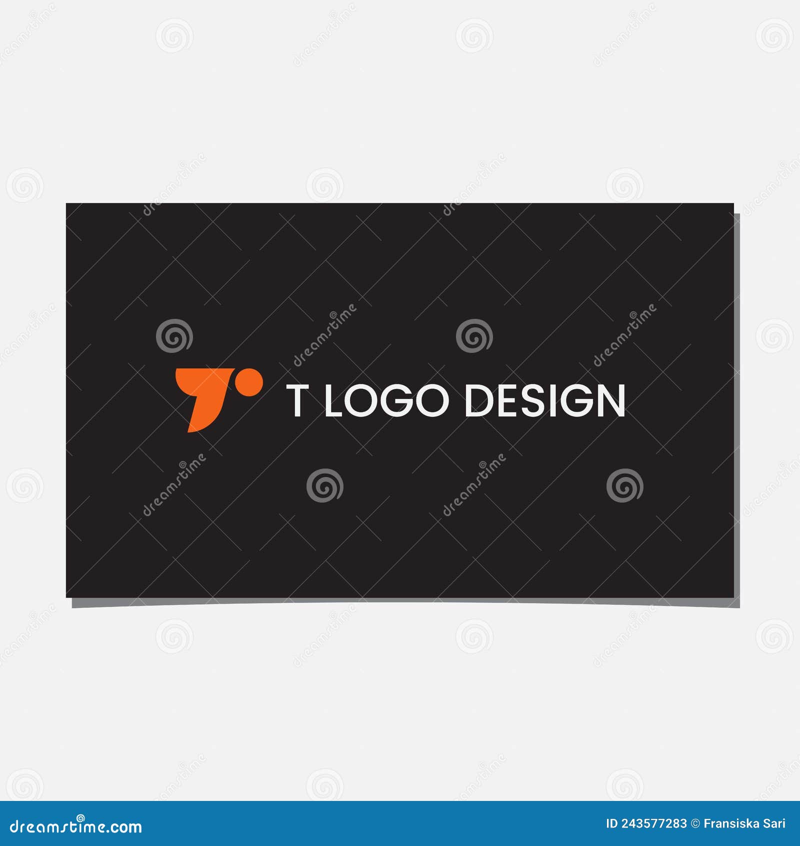 T and POINT LOGO stock vector. Illustration of professional - 243577283