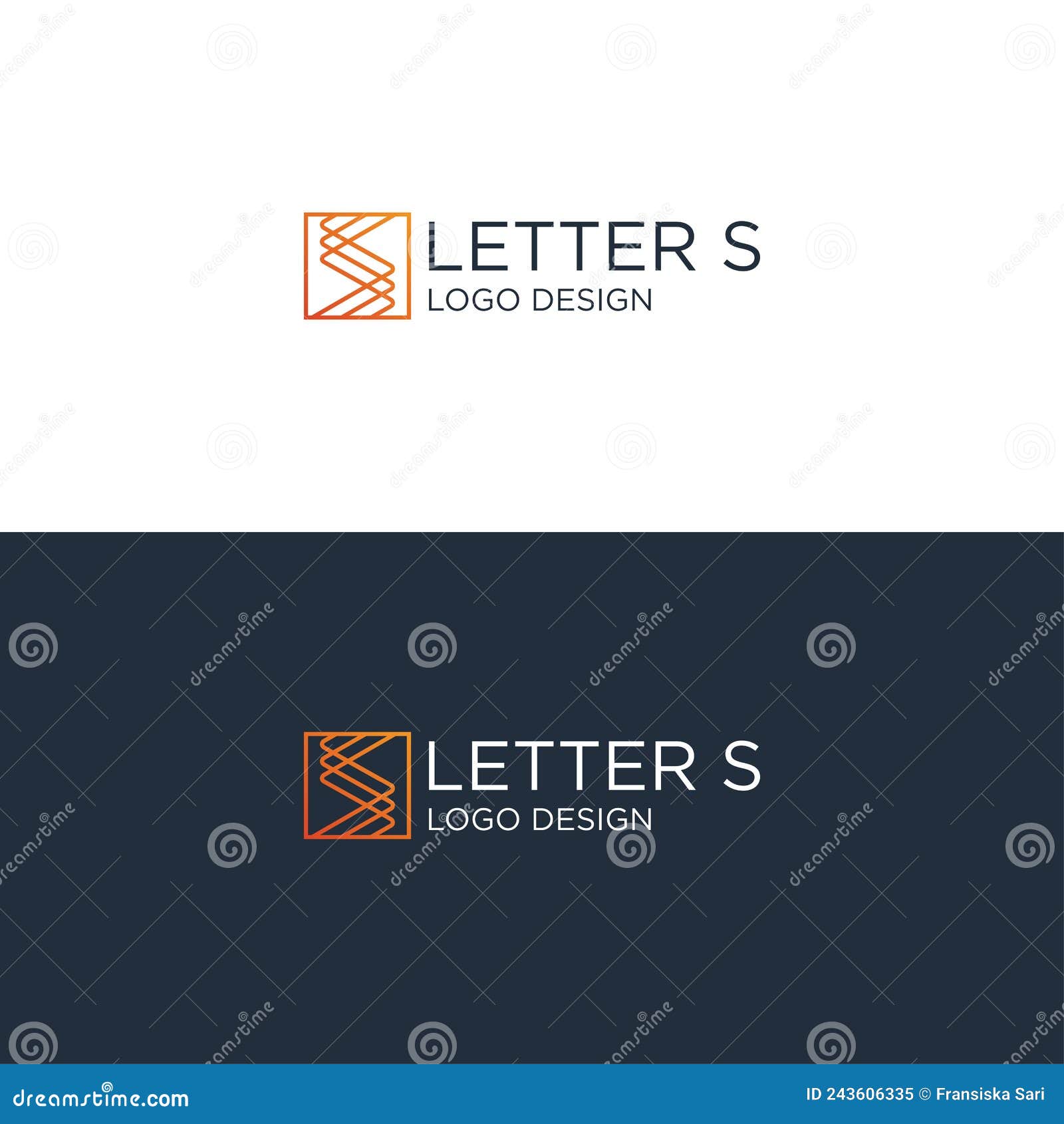 TRIPLE S INITIAL LOGO stock vector. Illustration of unique - 243606335