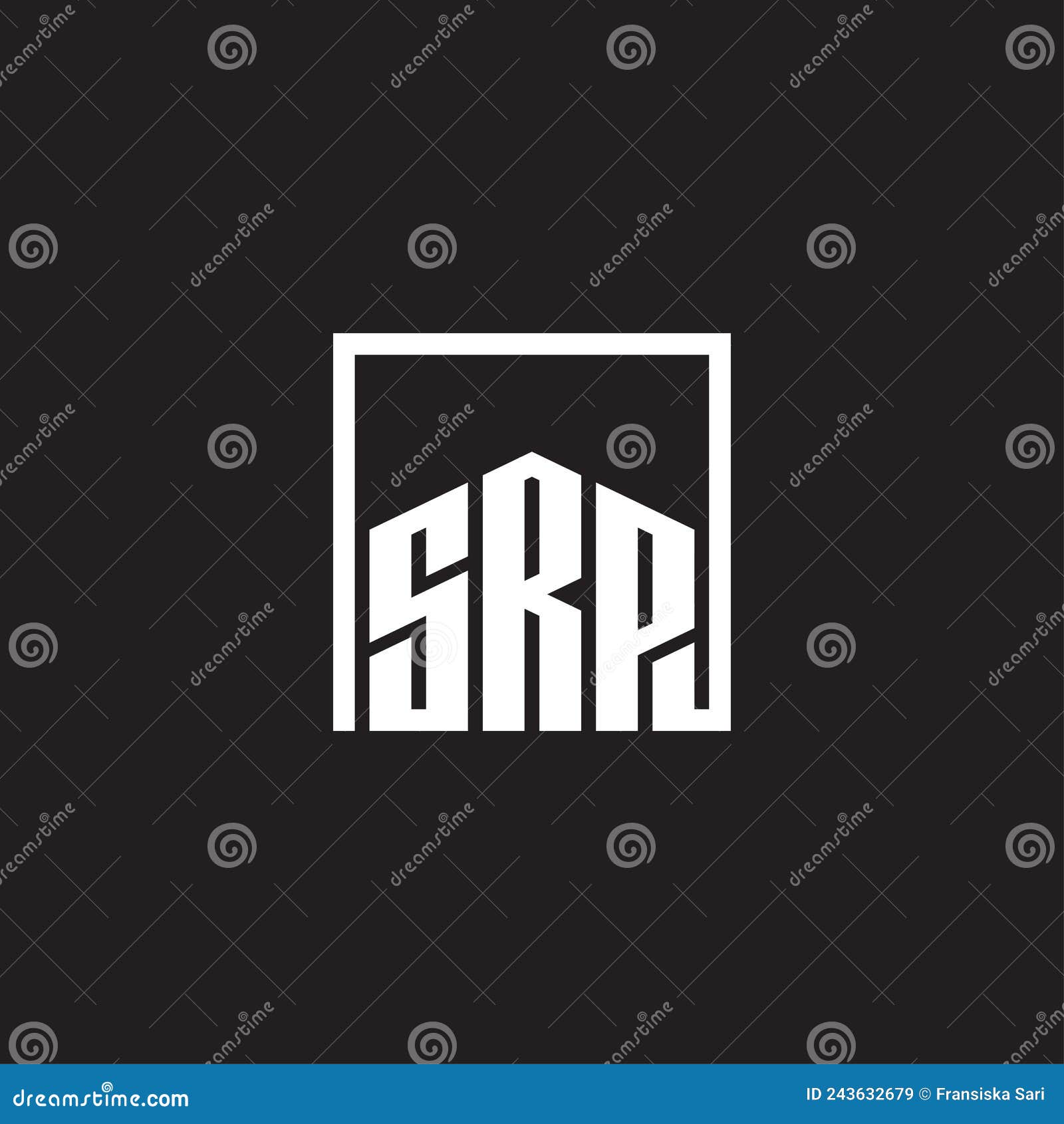 SRP BUILDING LOGO stock vector. Illustration of professional - 243632679
