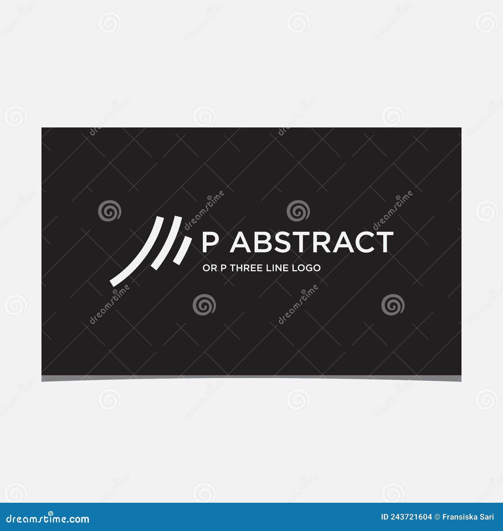 P LINES LOGO stock vector. Illustration of professional - 243721604