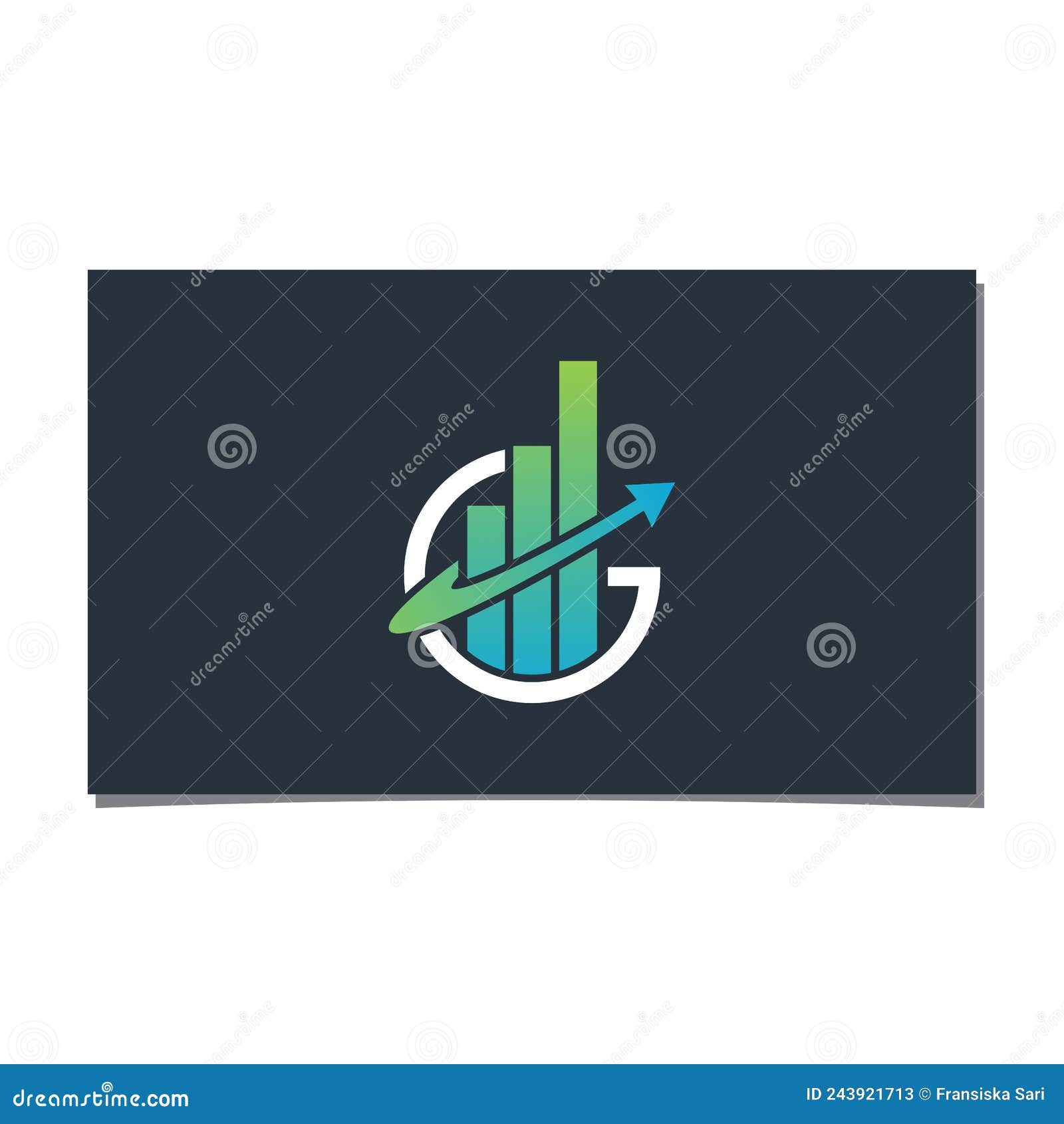 G BAR DIAGRAM and UP ARROW LOGO Stock Vector - Illustration of identity ...