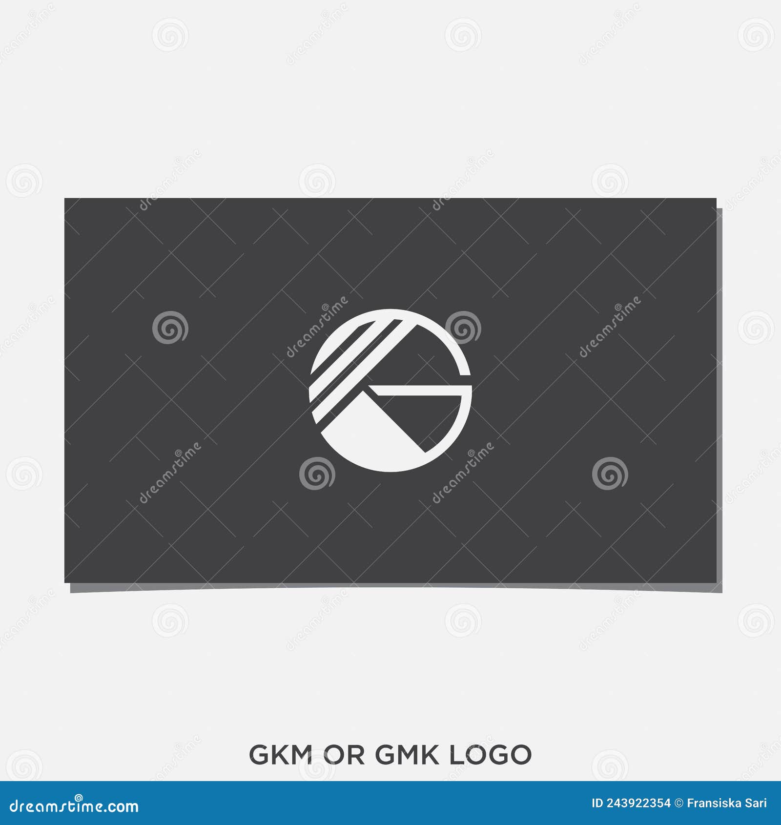 GK, GKM, GMK LOGO DESIGN stock vector. Illustration of company - 243922354