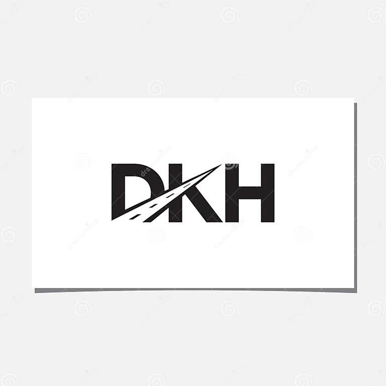 DKH ROAD LOGO stock vector. Illustration of logotype - 244020978