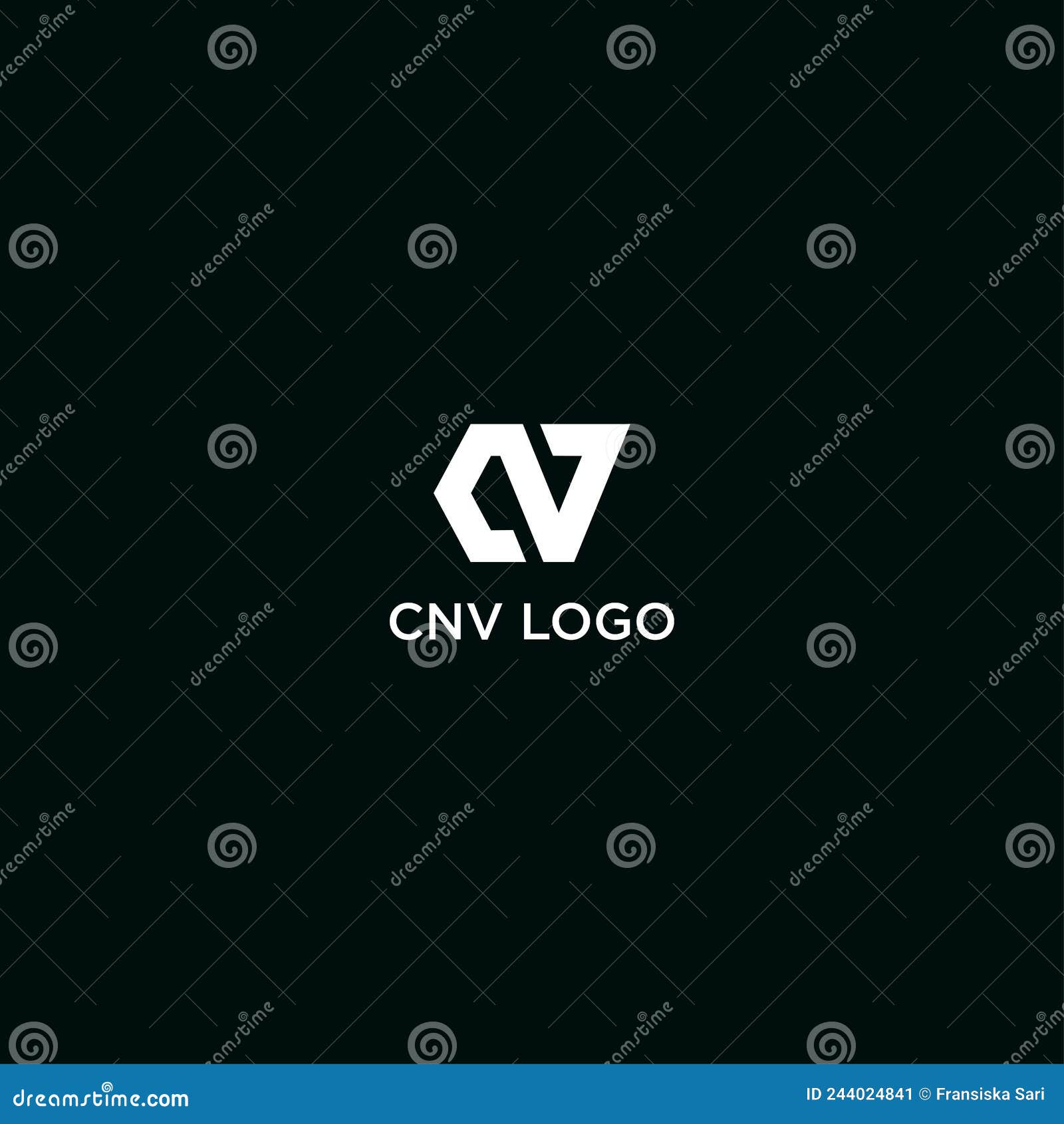 CV or CNV LOGO stock vector. Illustration of unique - 244024841