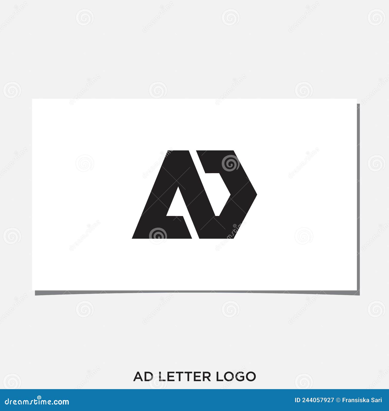 AD NEXT or AD DELIVERY LOGO Stock Vector - Illustration of modern ...