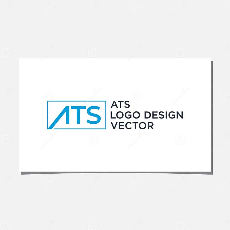 ATS LOGO stock illustration. Illustration of letter - 244062248