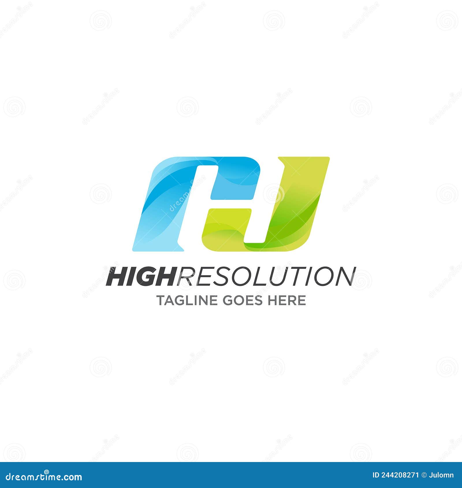 Abstract Logo Concept Template Stock Illustration - Illustration of ...