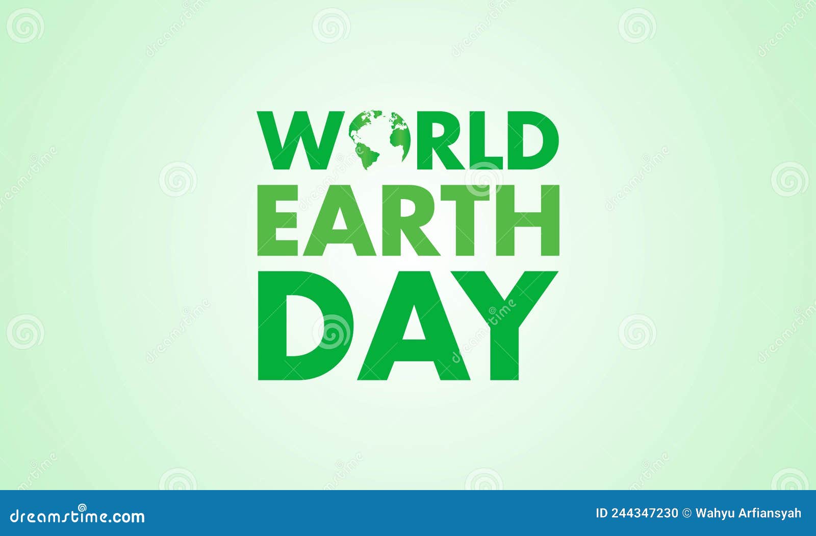 World Earth Day Poster Banner Design Stock Vector - Illustration of ...