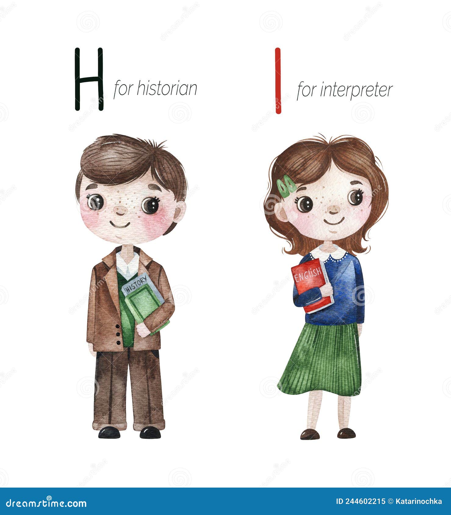 Professor Historian. Cartoon Character. Stock Photography ...