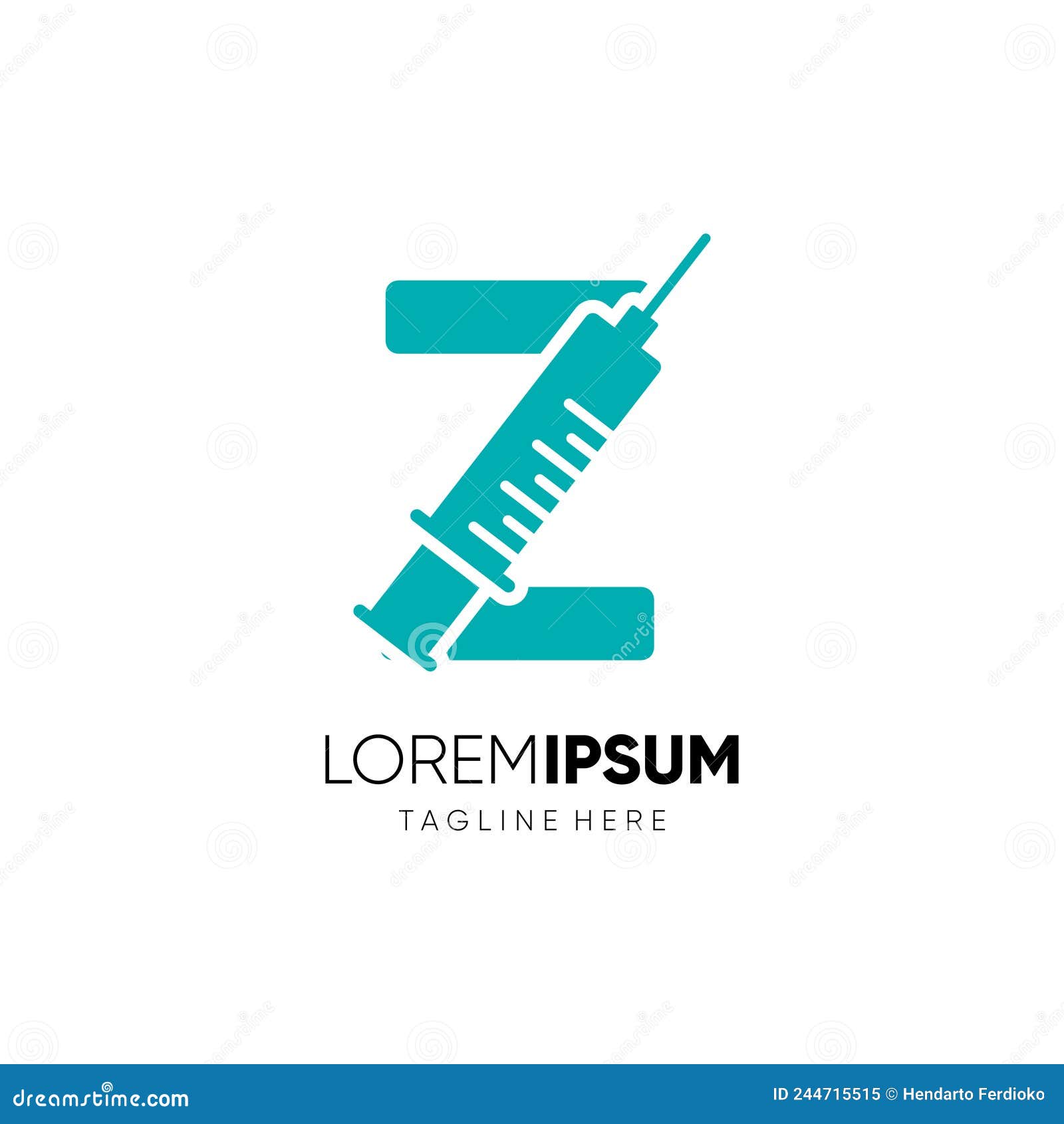 Letter Z Injection Logo Design Vector Icon Graphic Stock Vector ...