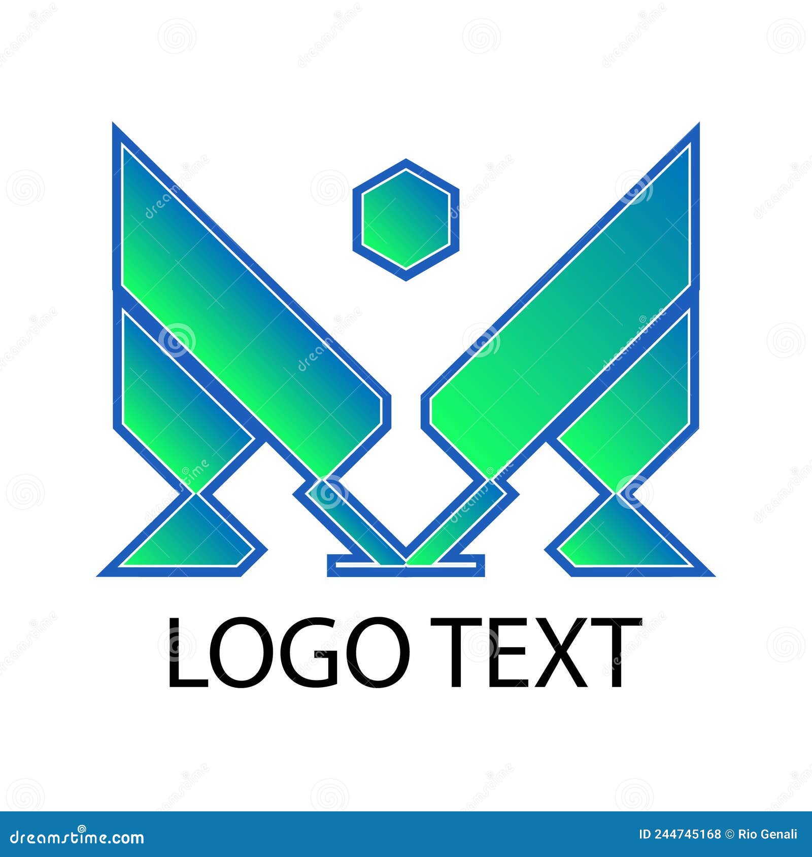 Wings flap logo stock vector. Illustration of sign, sport - 244745168