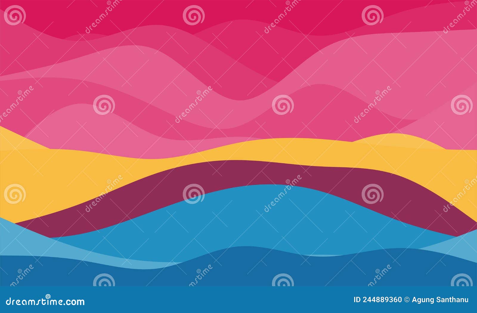 Abstract Background with Wavy and Strike Lines Pattern Stock Vector ...