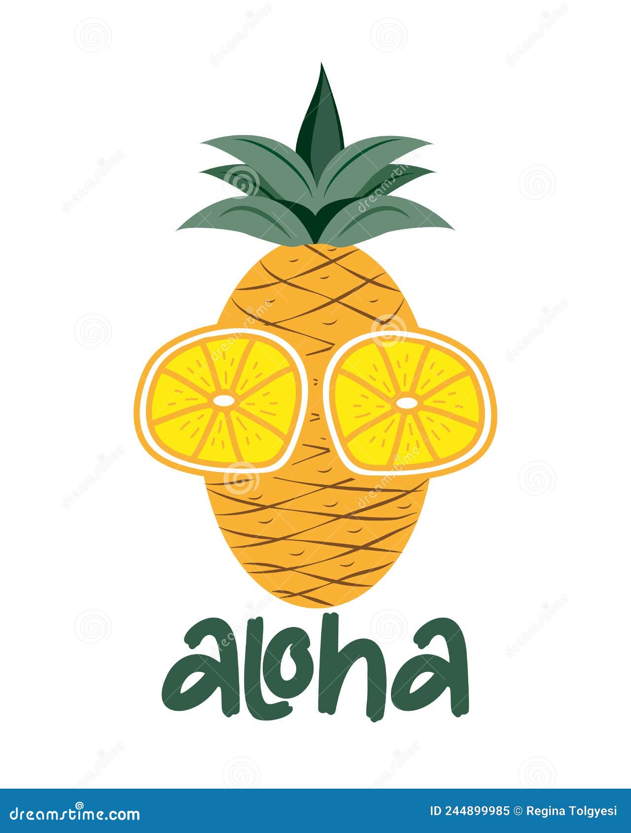Aloha Hand Lettering, Custom Writing Letters Isolated On White ...