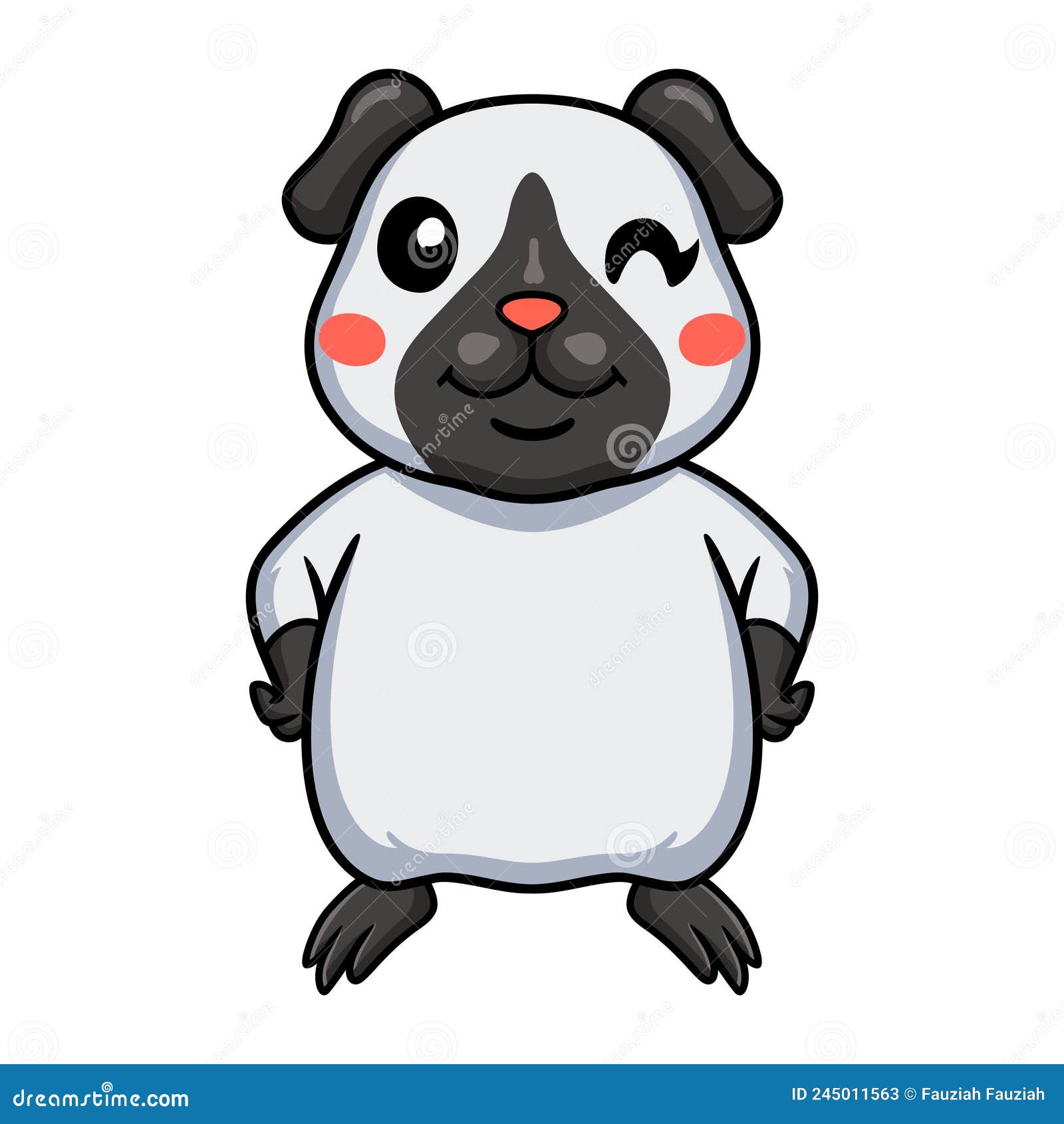 Guinea Pig Cartoon Character Breeds With Name | CartoonDealer.com ...