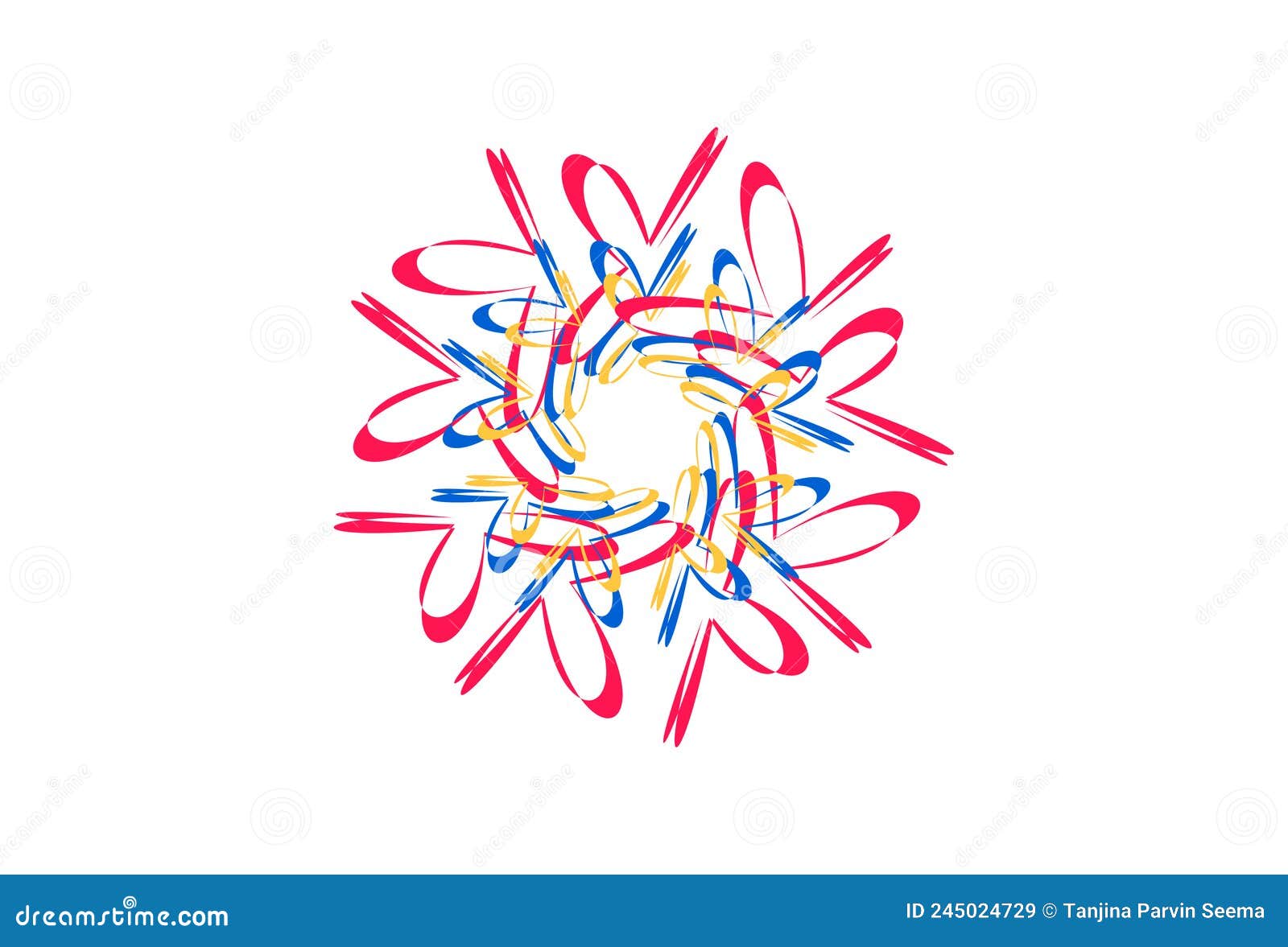 Logo Design. Vector Symbol Isolate Stock Illustration - Illustration of ...