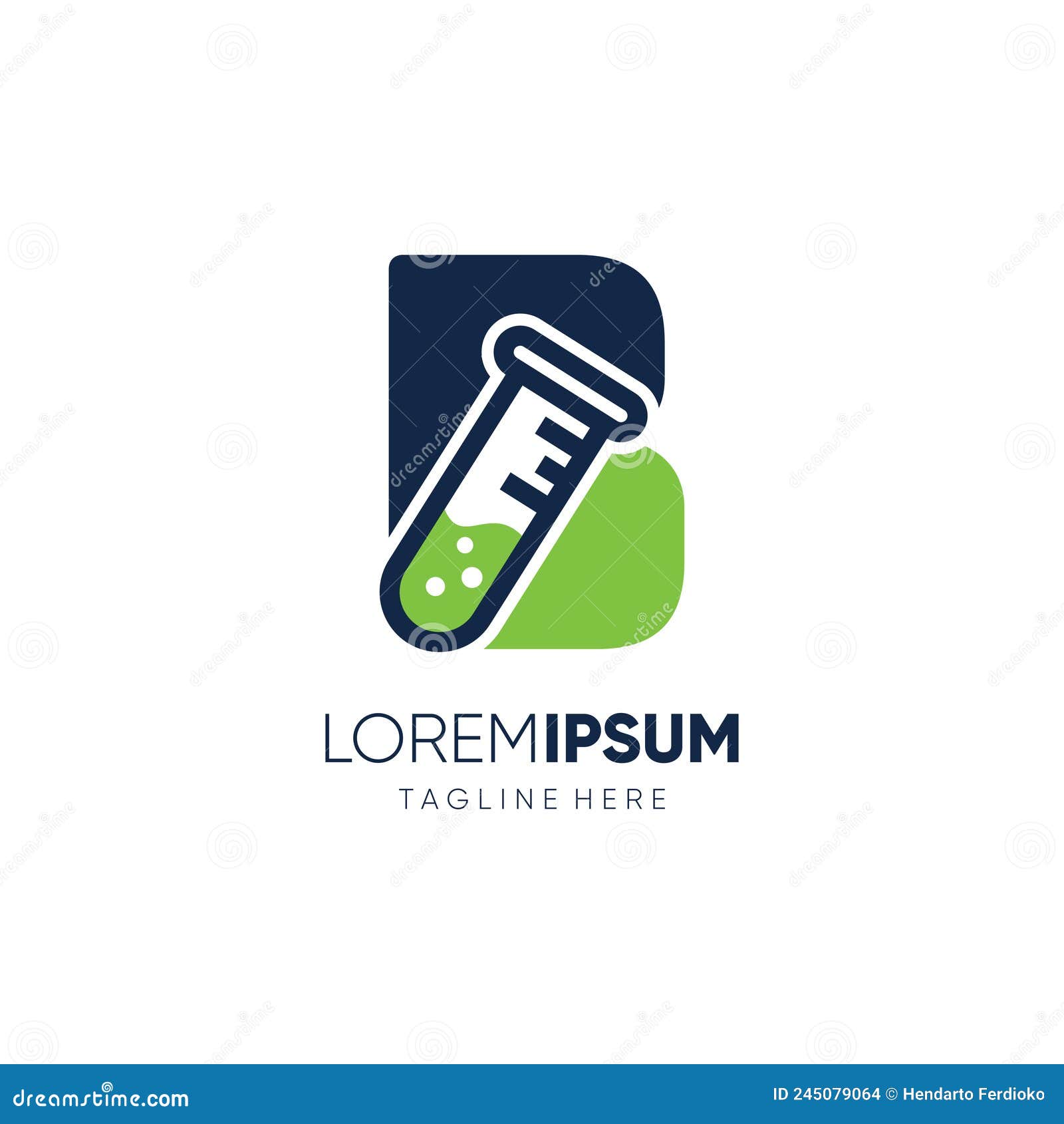 Letter B Chemistry Logo Design Vector Icon Graphic Stock Vector ...