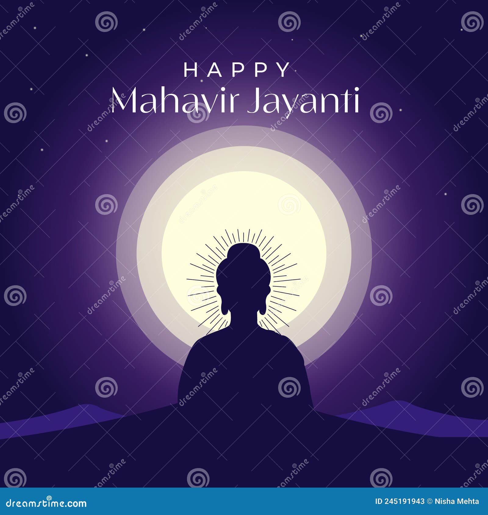 Happy Mahavir Jayanti Wallpaper Greeting Wishes, Jain Festival Poster ...