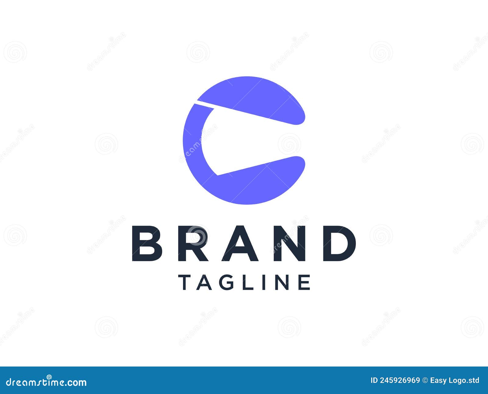 Initial Letter C Security Logo Lock Icon Vector Logo Design Stock ...