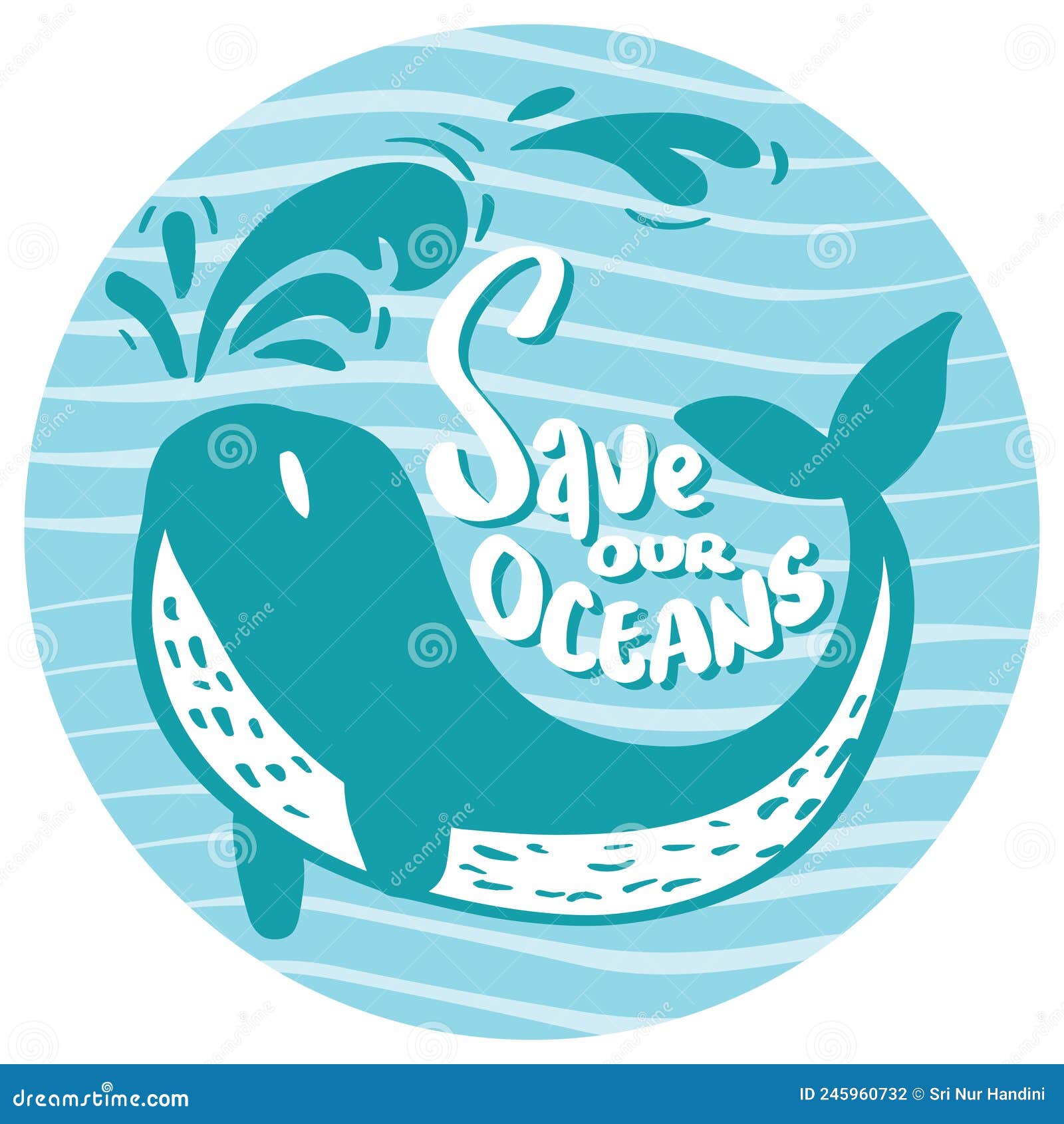 Save our oceans stock illustration. Illustration of conservation ...