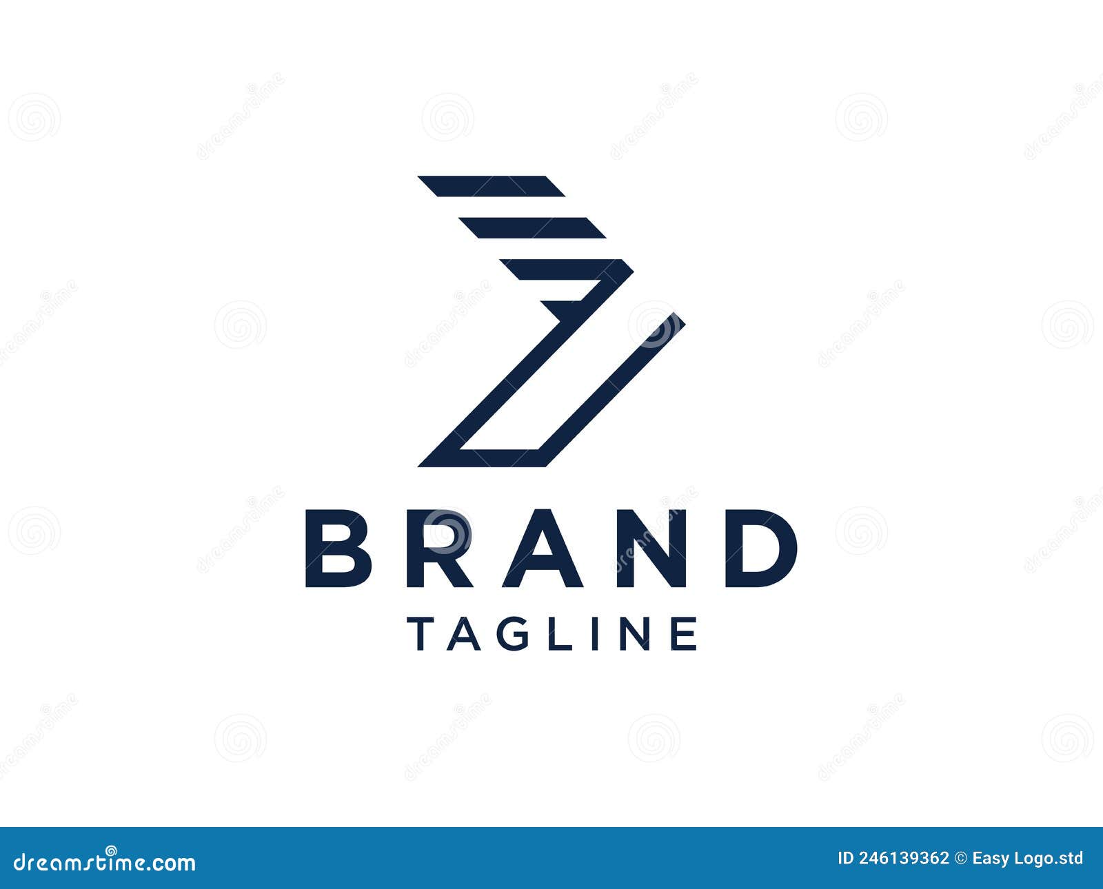 Right Arrow Logo. Black Gradient Geometric Arrow Shape with Pixel Dots ...