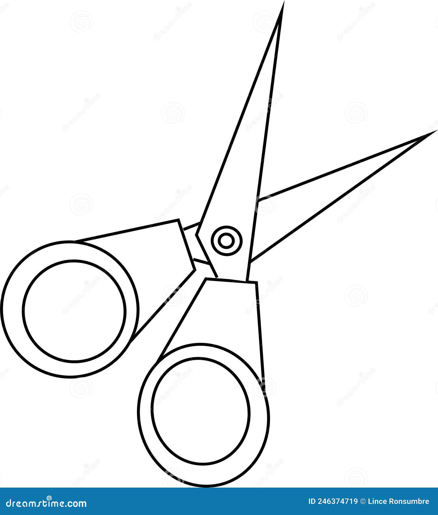 Scissors Clipart. Scissors Vector Clipart. Scissors Isolated Clipart ...