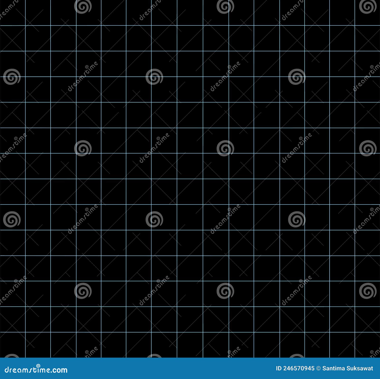Black Grid Notebook Paper Texture, Clean Squared Blank Sheet Vector ...