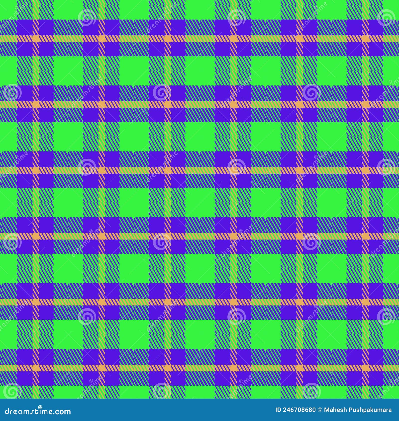 Plaid Checkered Fabric Pattern Stock Vector - Illustration of vintage ...
