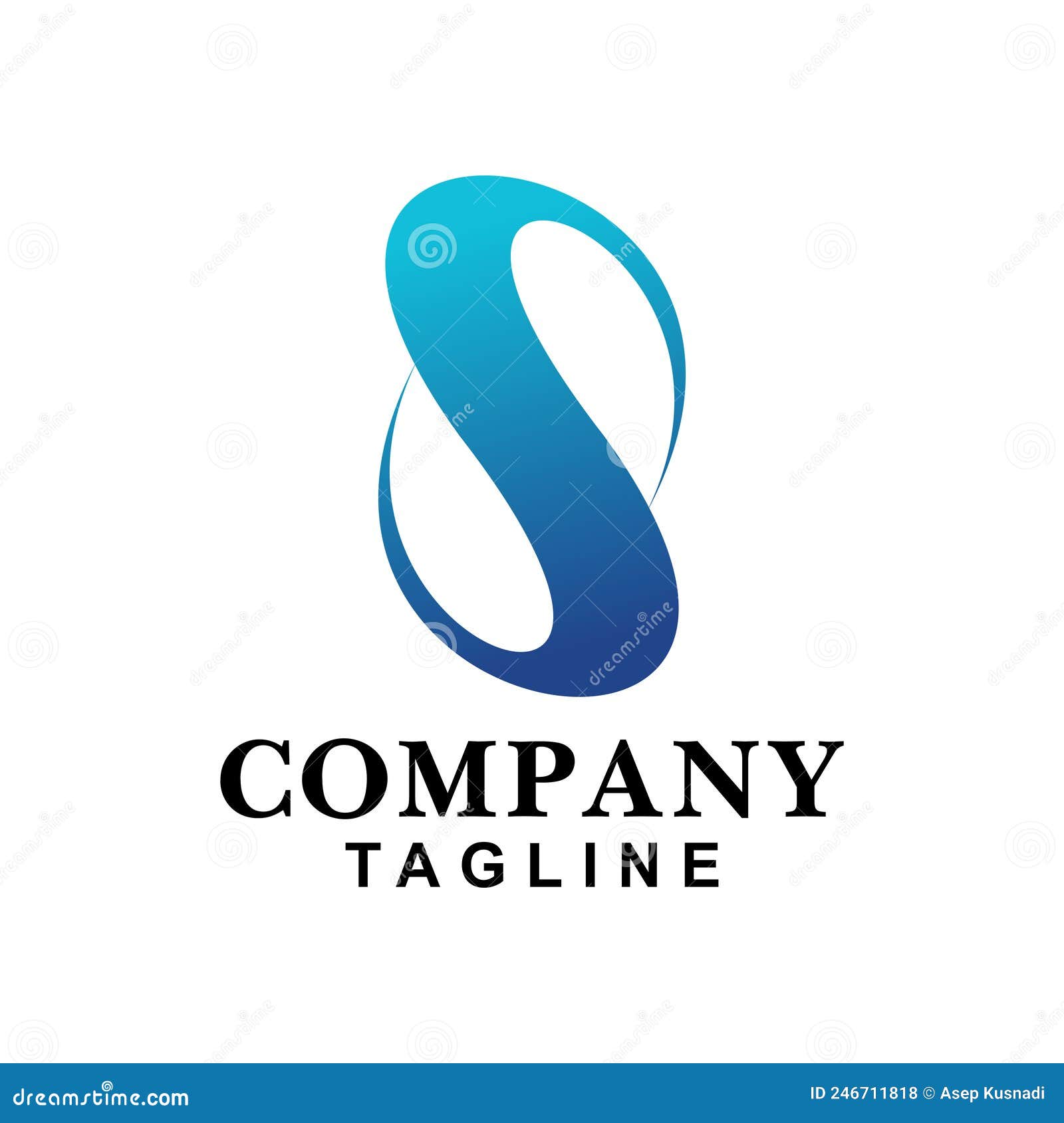 Abstract Unique Letter S Logo Stock Vector - Illustration of modern ...