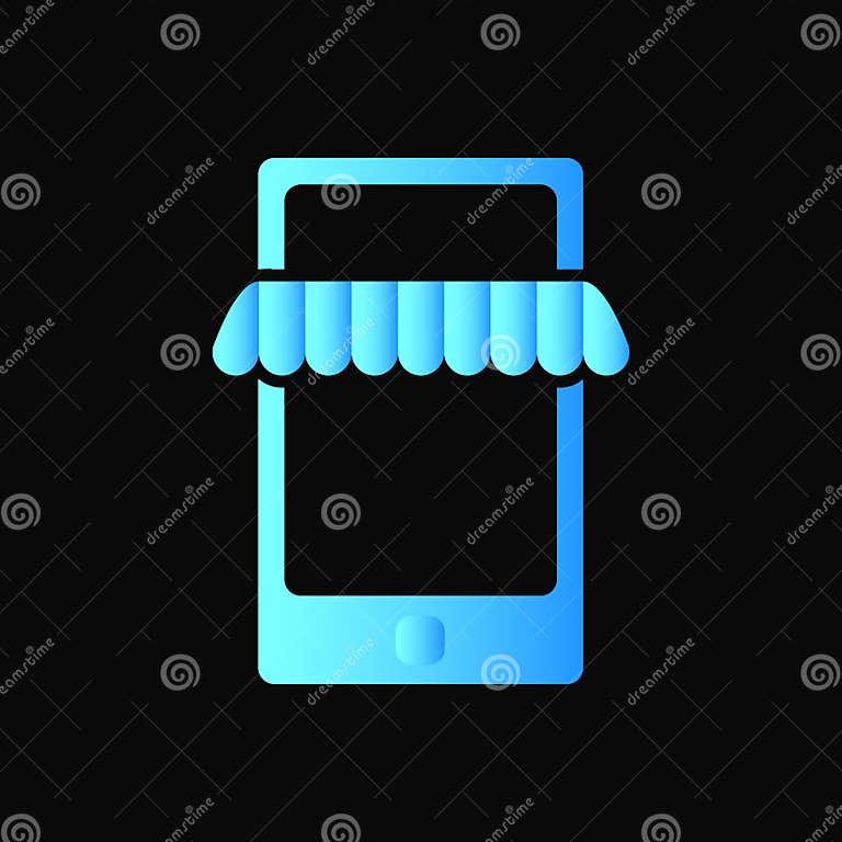 Smartphone Store Logo Concept. Gradient and Modern Logotype Stock ...