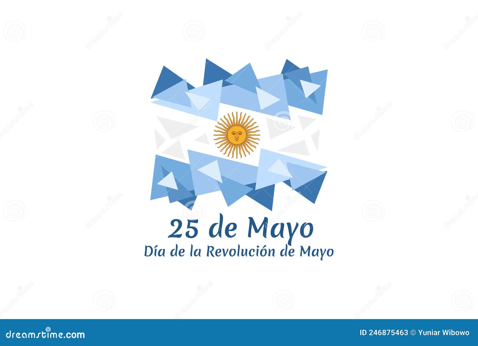 Translation: May 25, May Revolution Day. DÃ­a De La RevoluciÃ³n De Mayo ...