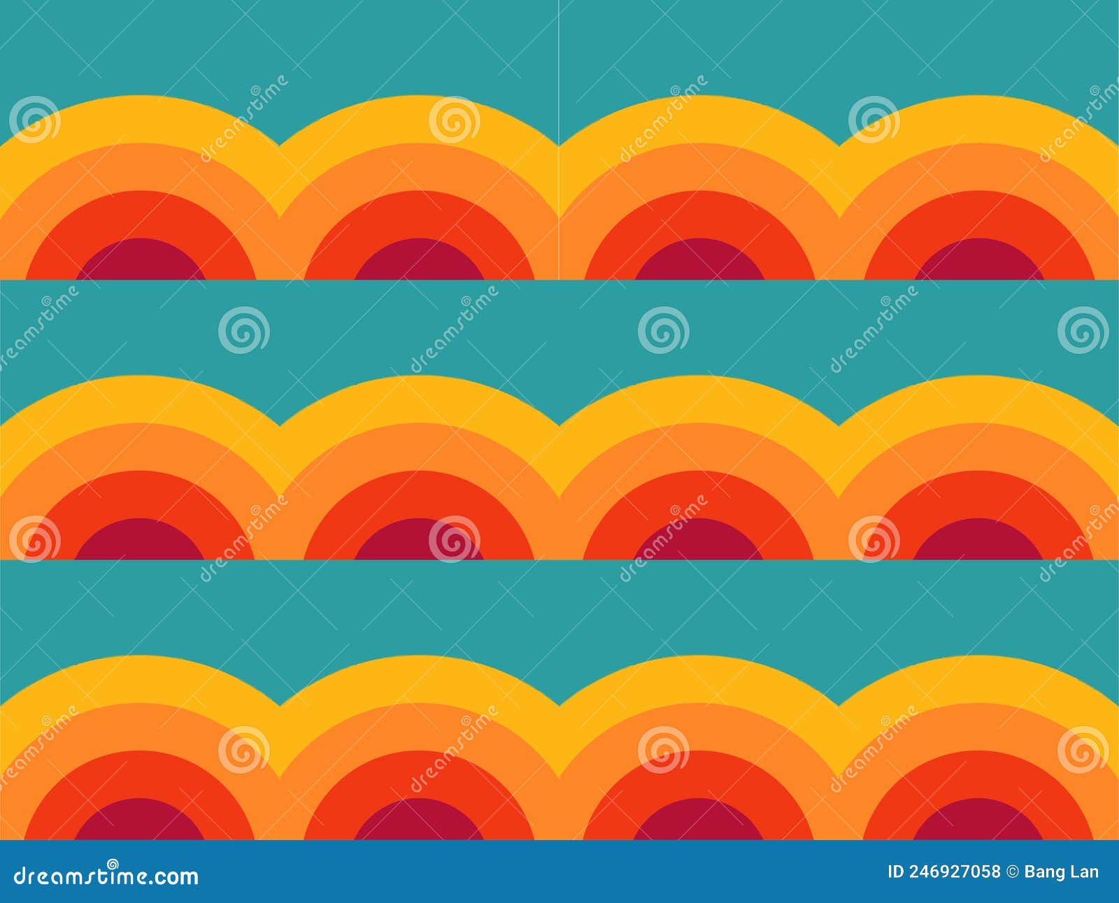 Retro-themed Circuit Board Texture By Incorporating Color Schemes And ...