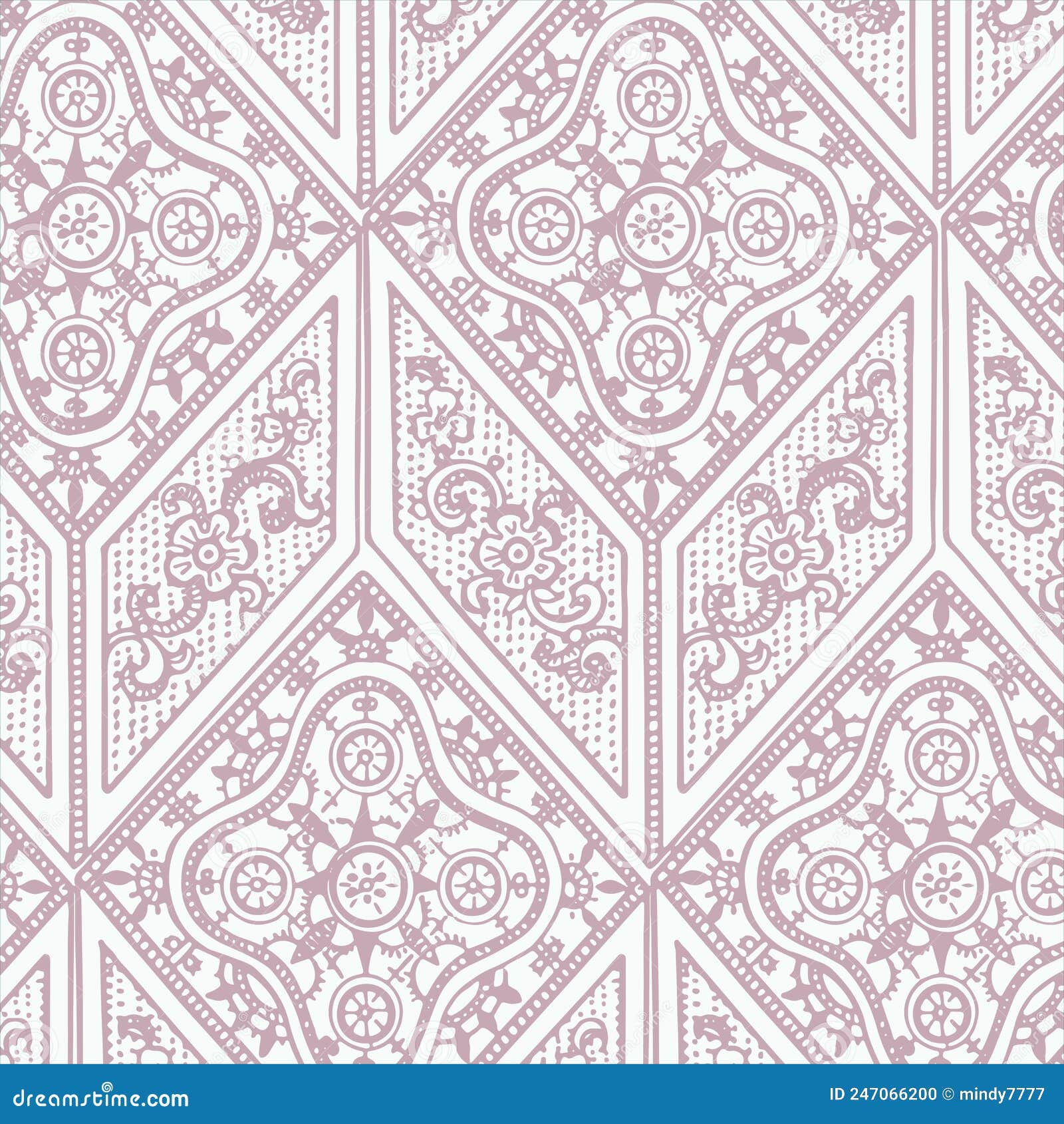 Lace Background, Ornamental Flowers. Vector Texture Design Stock Vector ...