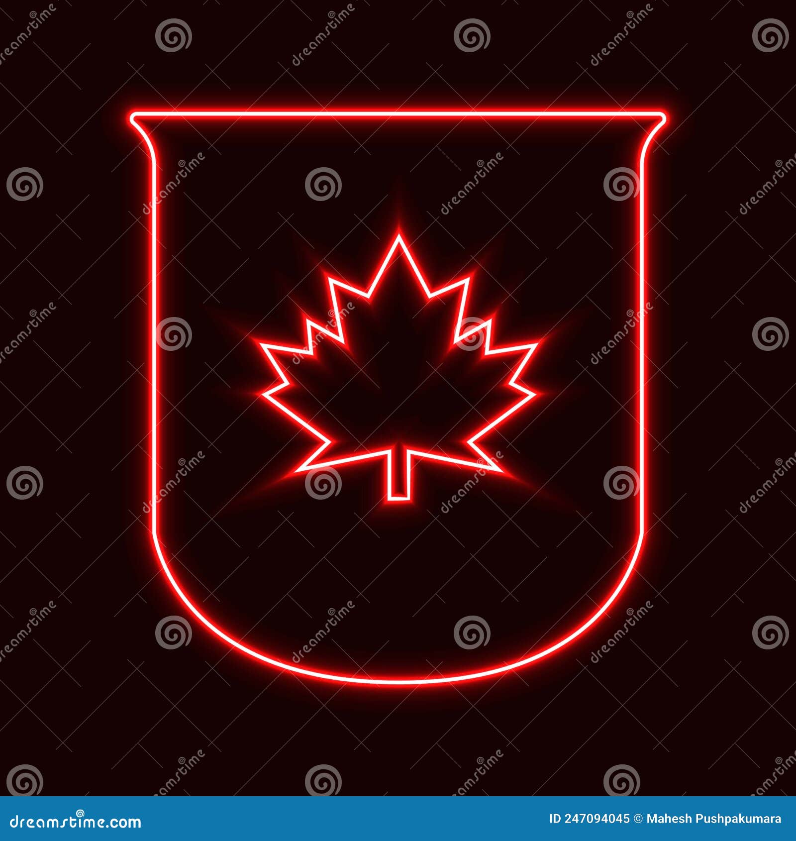 Canadian Highway Sign Icon Design Stock Vector - Illustration of post ...