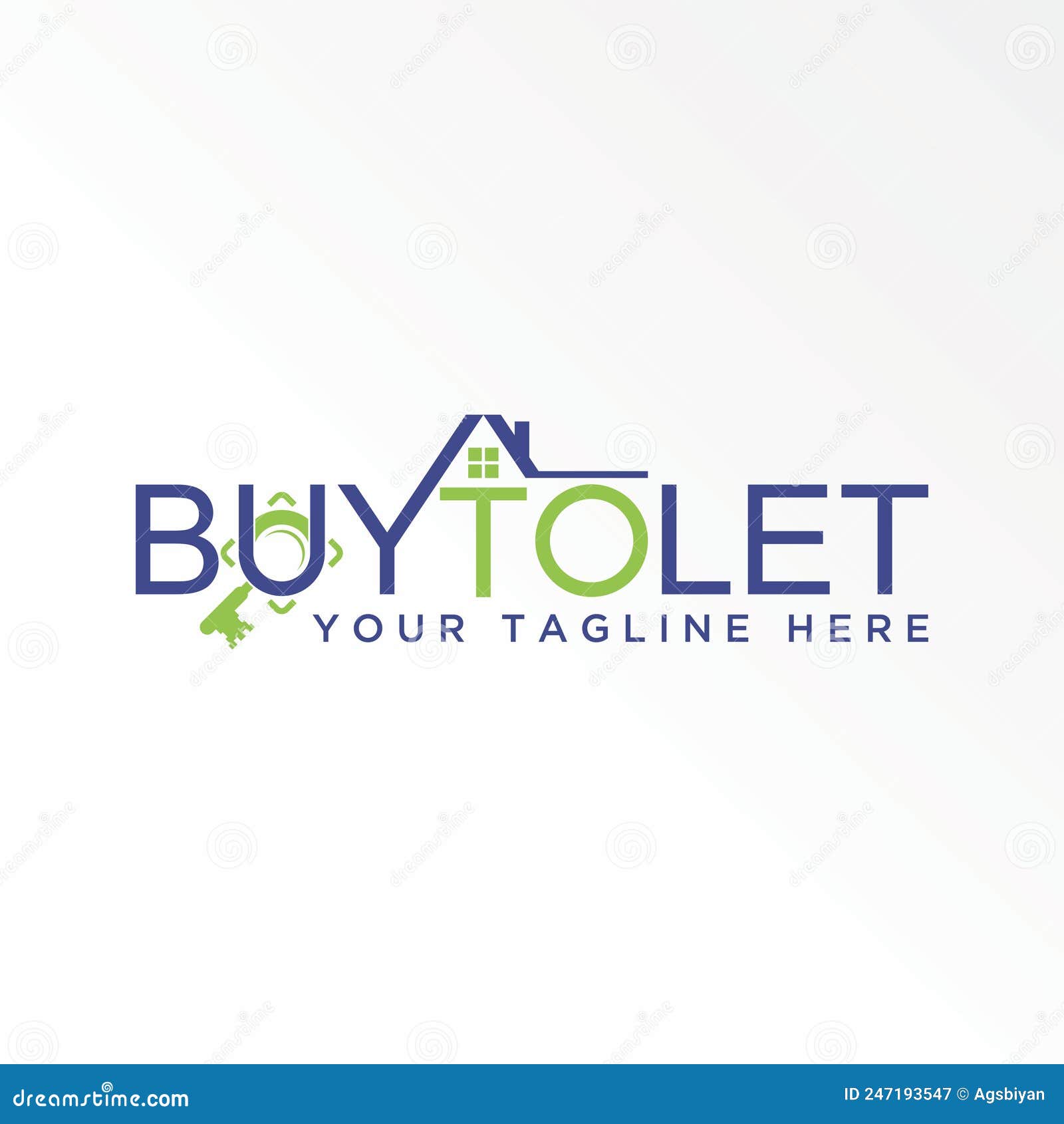 Writing BUY TO LET with Roof House, Key, and Magnifying Glass or ...
