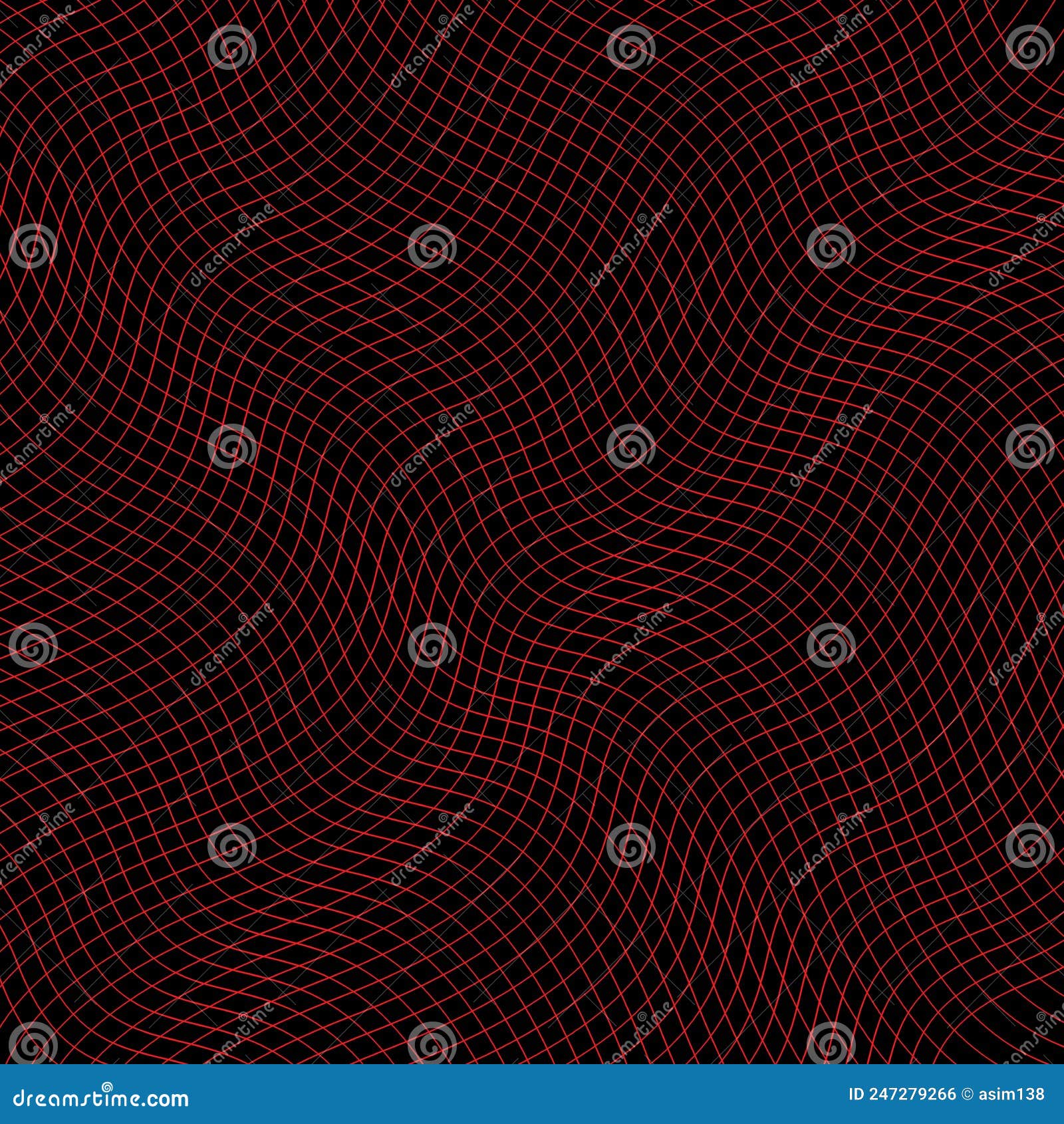 Psychedelic Grid. Rhombus Bright Abstract Retro Futuristic Background ...