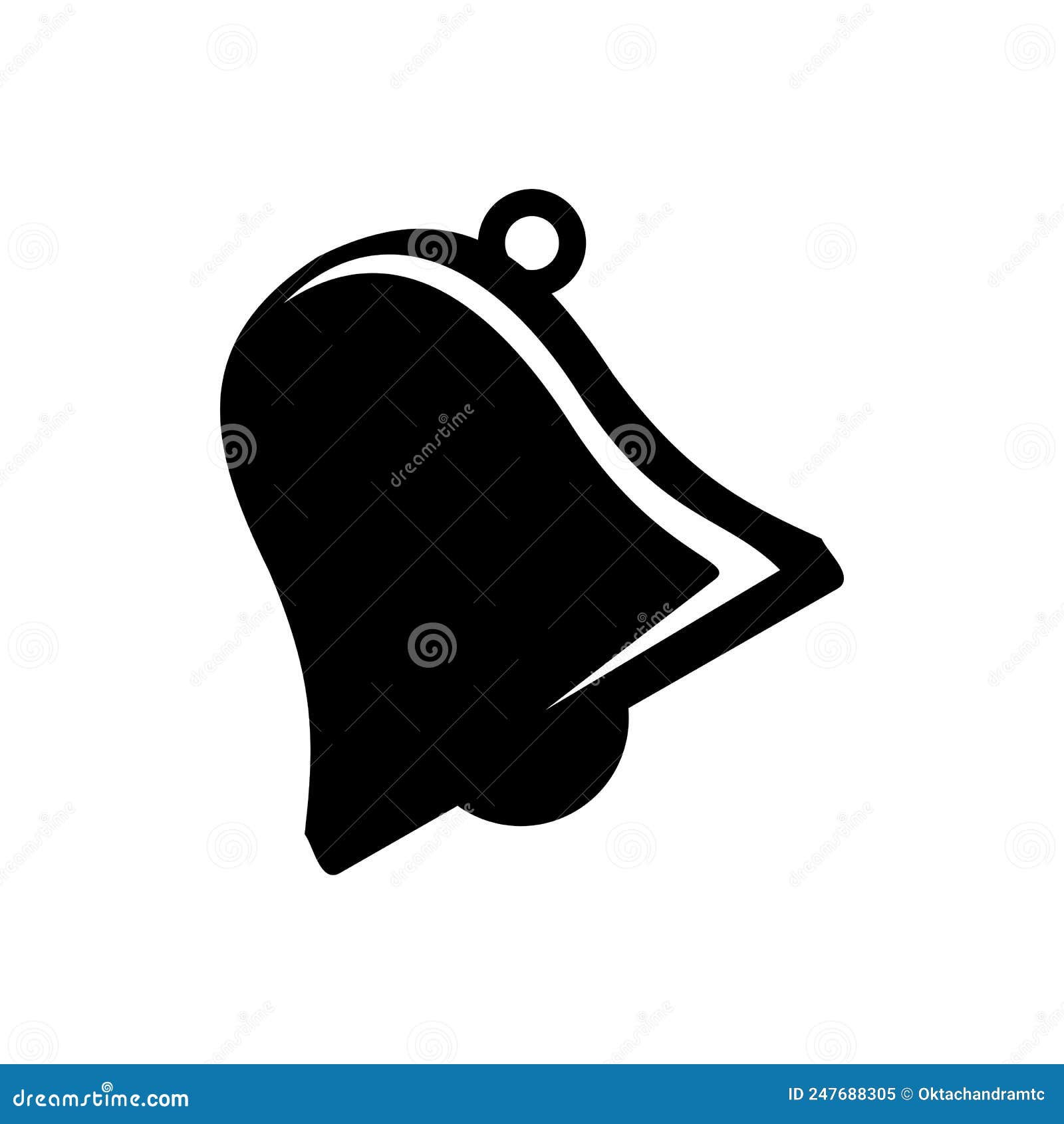 A Bell Sign Logo Inspiration. Flat Design and Editable Vector Stock ...