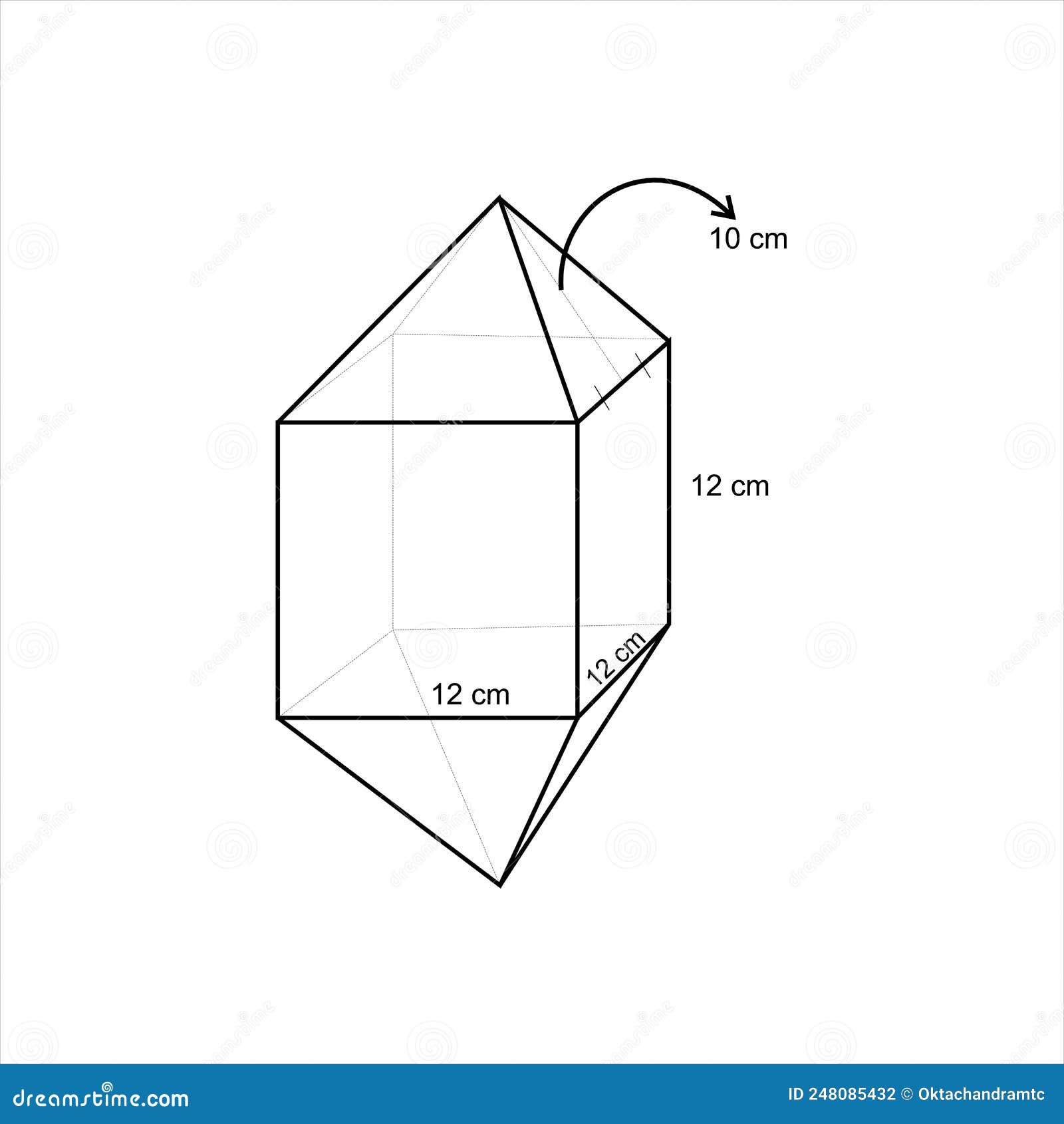 Math Illustration Questions for Blocks and Pyramids. Editable Vector in ...