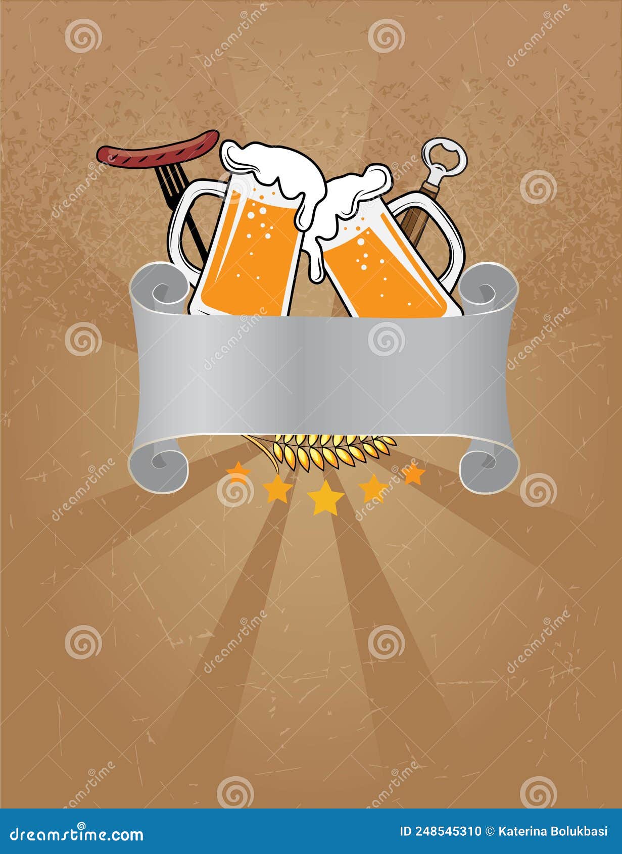Bar Pub Poster Template Beer Festival Design Drink Fest Alcohol Day ...