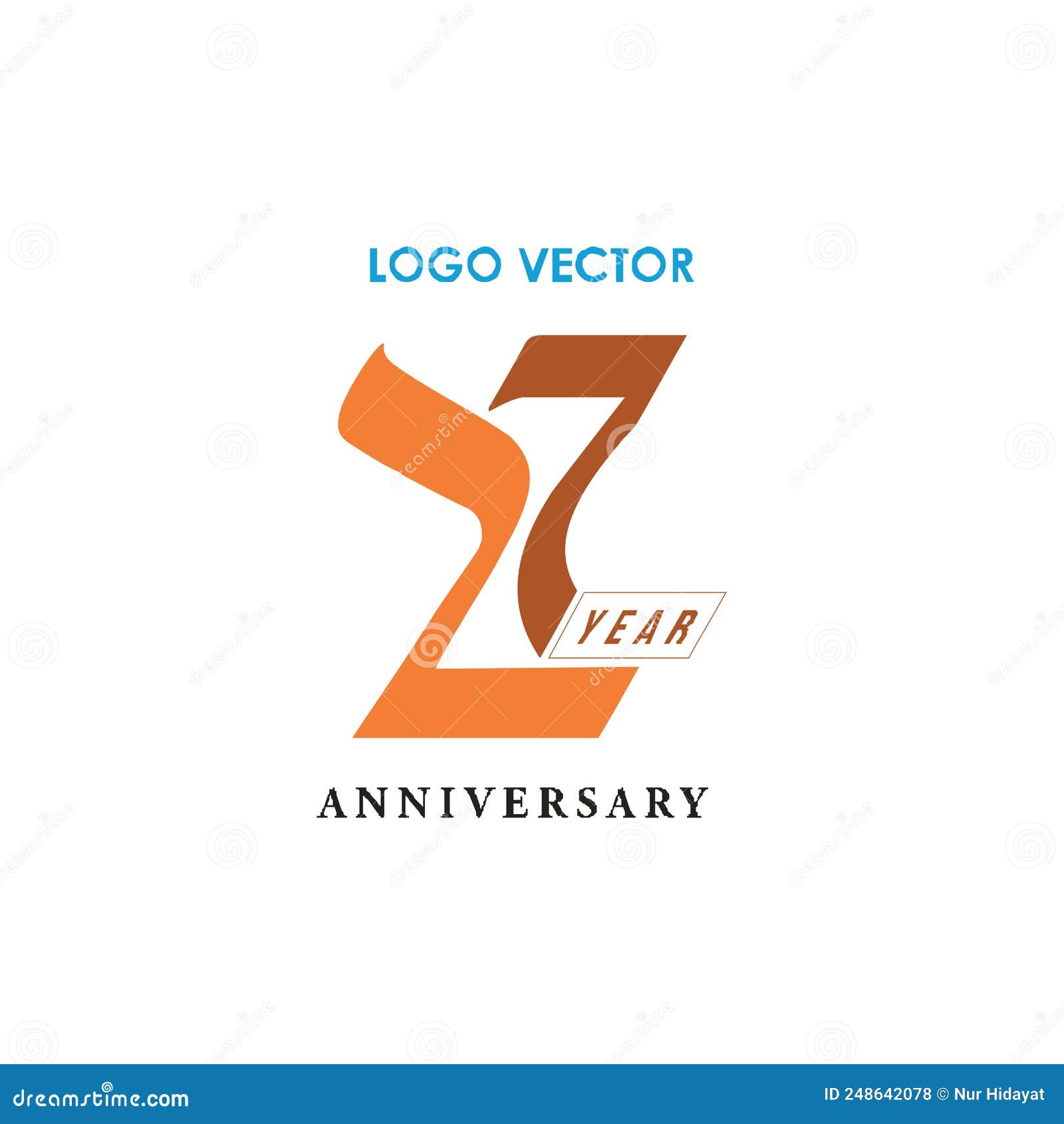 27 letter logo is simple, stock illustration. Illustration of boho ...