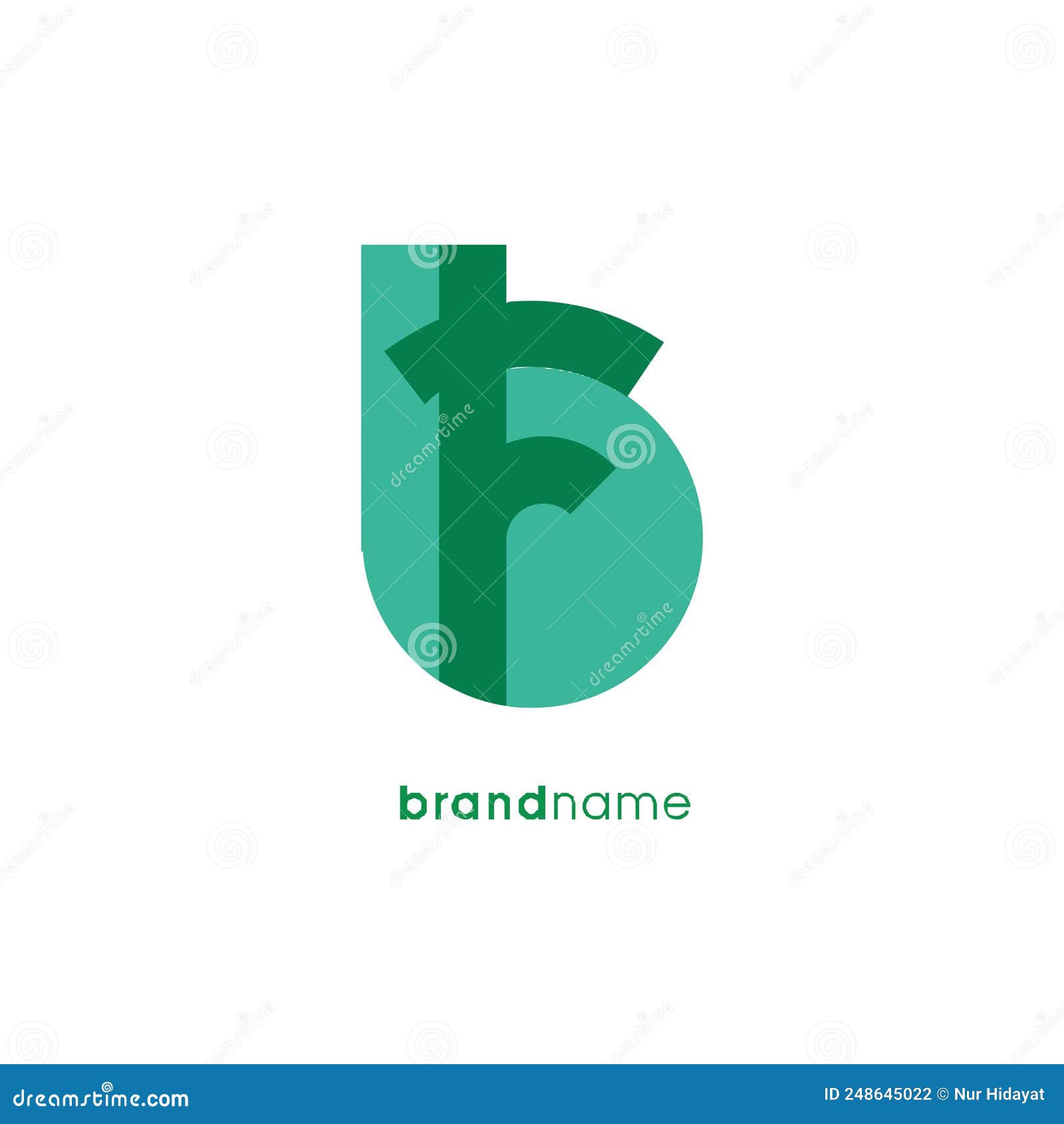 Lettering logo is simple, stock illustration. Illustration of lettering ...