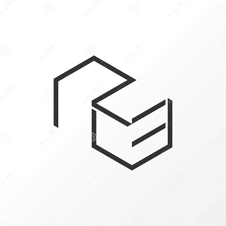 Simple and Unique Letter or Word RLE or RCE Line Font on 3D Double ...