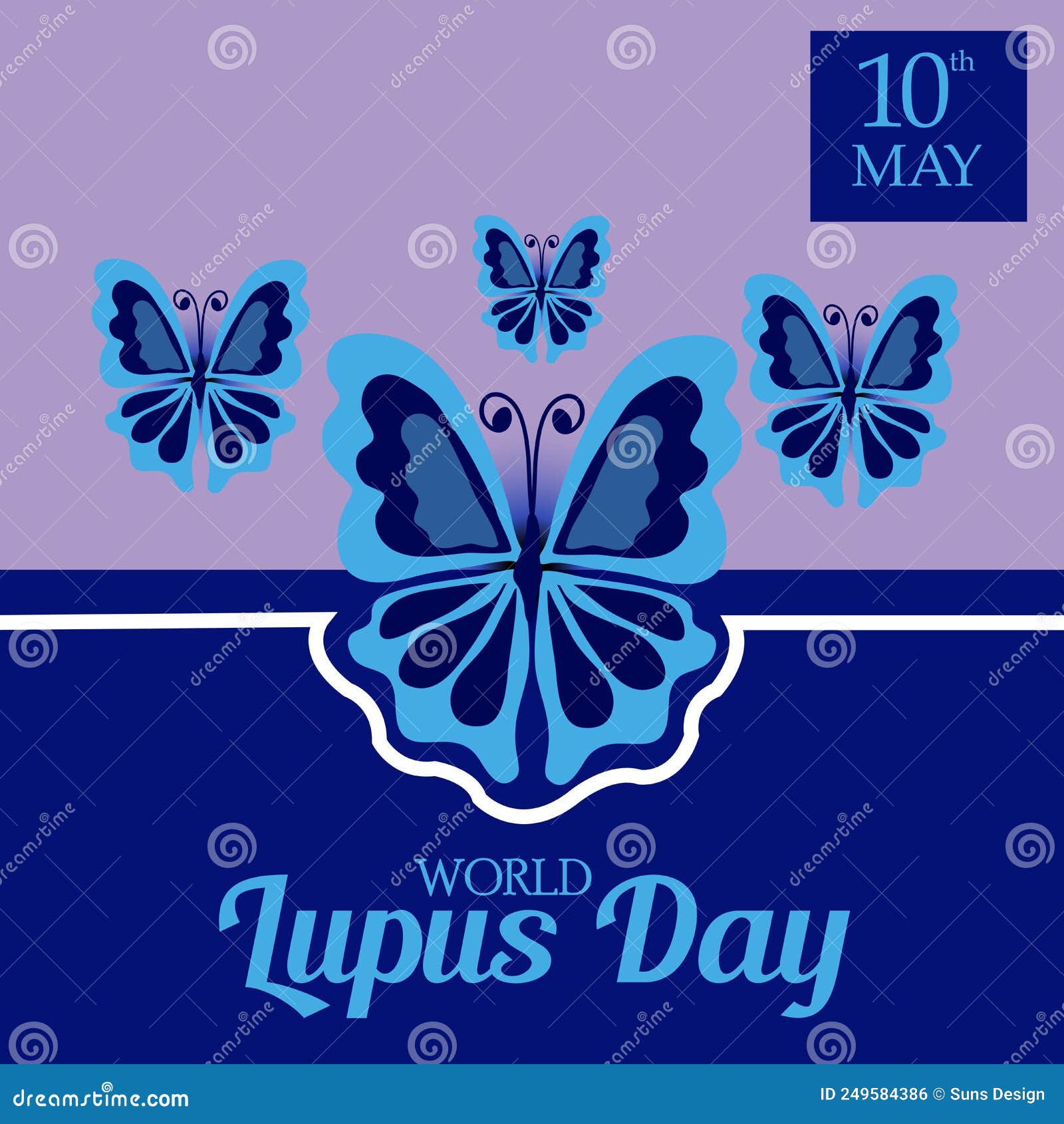 World Lupus Day. stock illustration. Illustration of communication ...