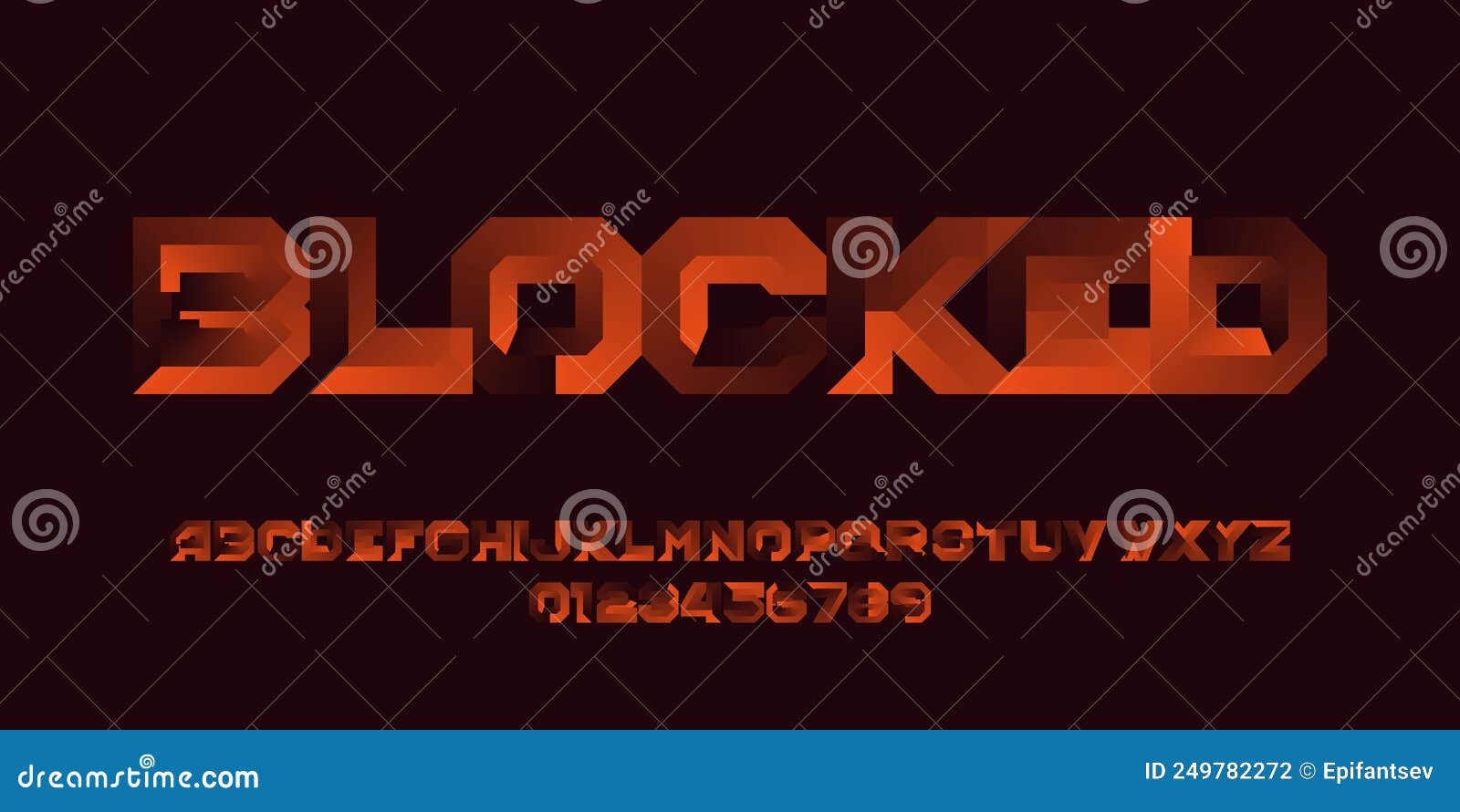 Geometric Letters Abstract Seamless Pattern. Letters Alphabet ...