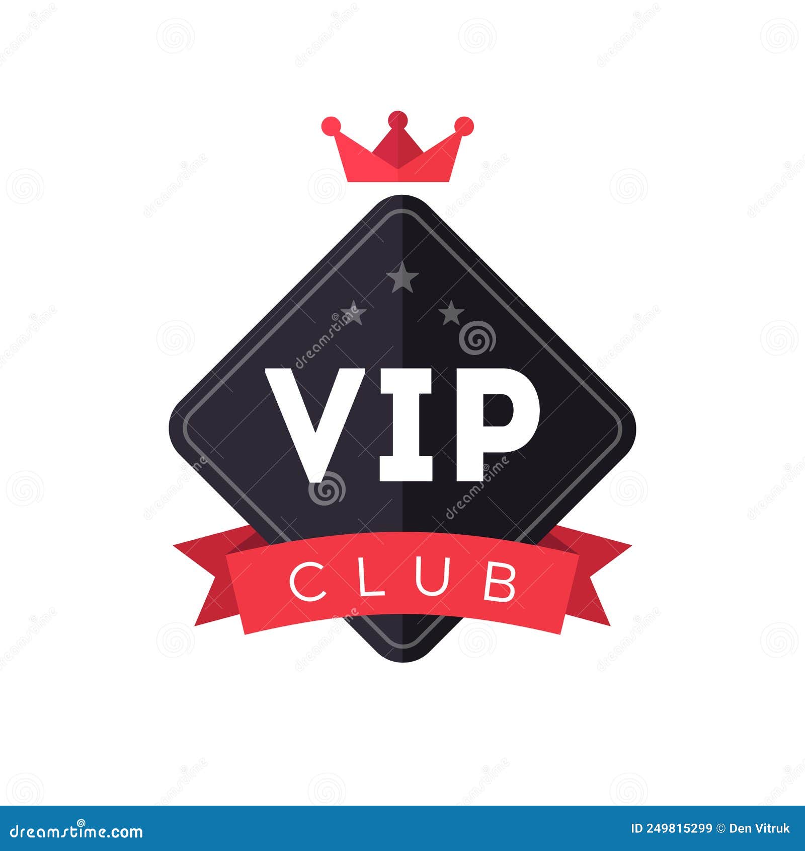 Exclusive Member Card Vector Illustration | CartoonDealer.com #32667728