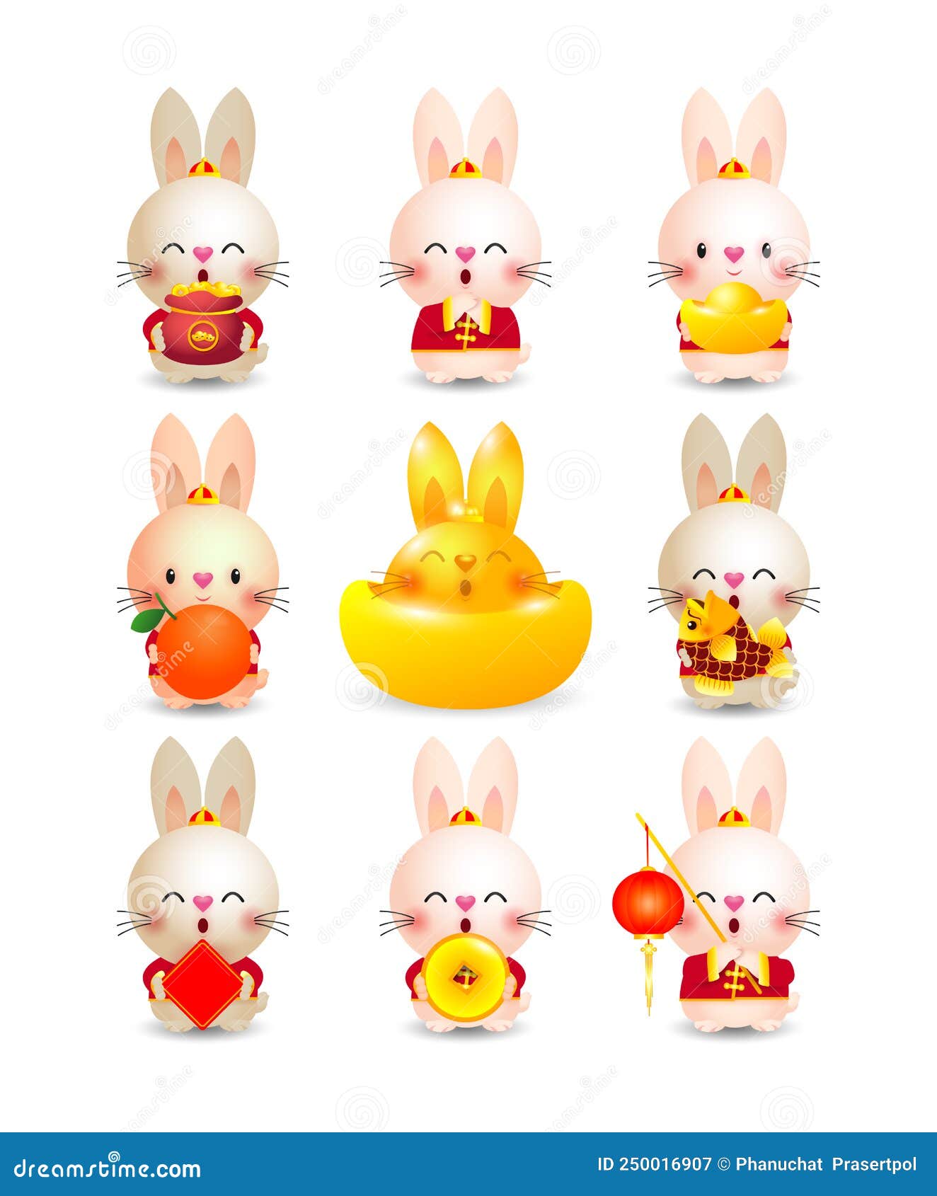 Rabbit Happy Face Head Icon Hanging On Paper Board Template. Paw Hands ...